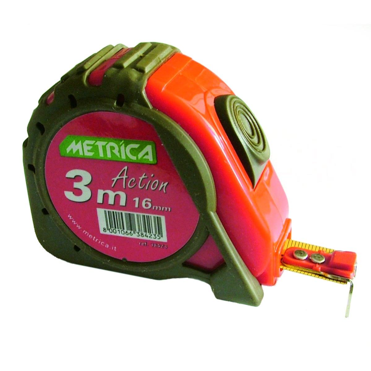 Flessometro pieghevole METRICA acciaio 3 m x 16 mm | Leroy Merlin