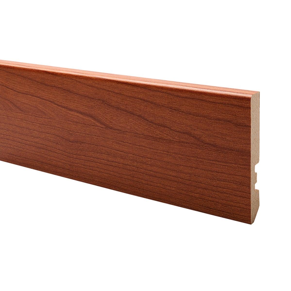 Battiscopa in mdf ciliegio spessore 10 x H 22 | Leroy Merlin