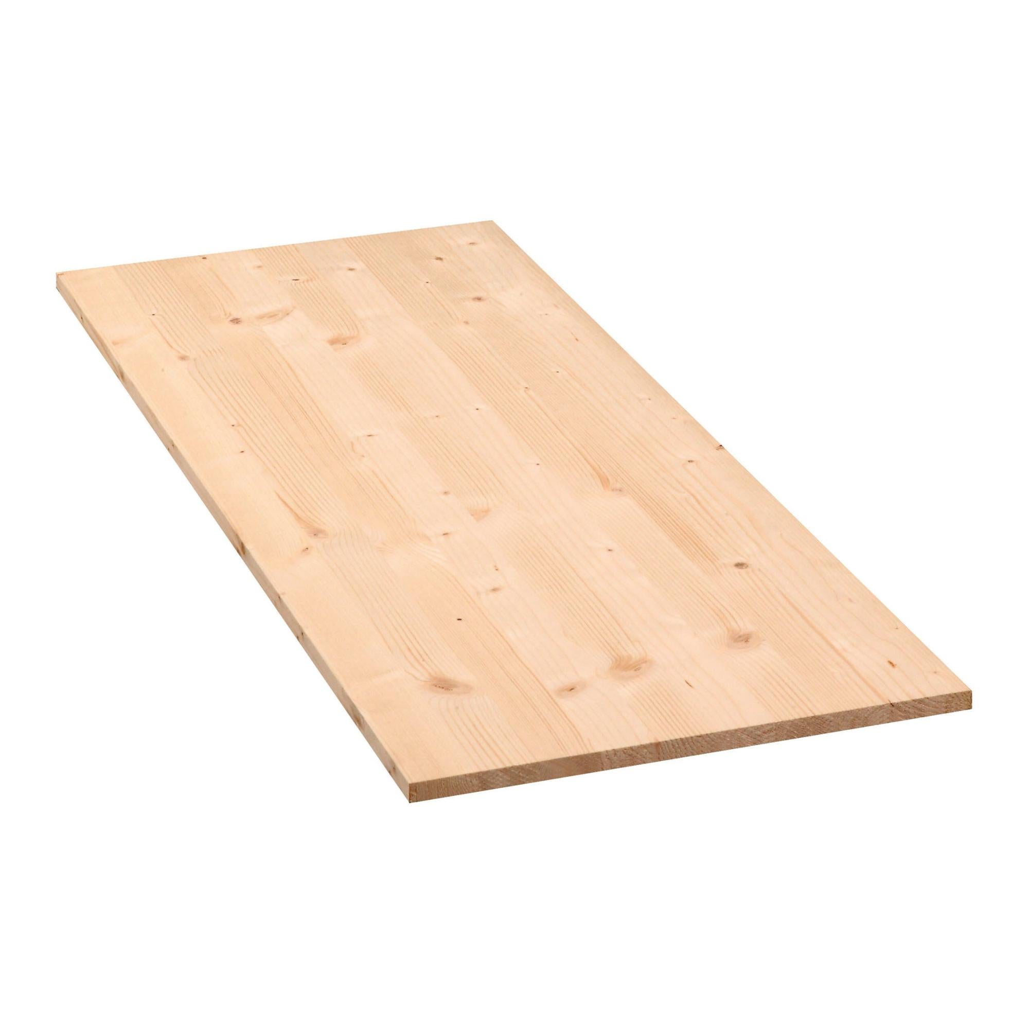 Tavola legno lamellare abete 1° scelta 60 x 150 cm Sp 18 mm | Leroy Merlin