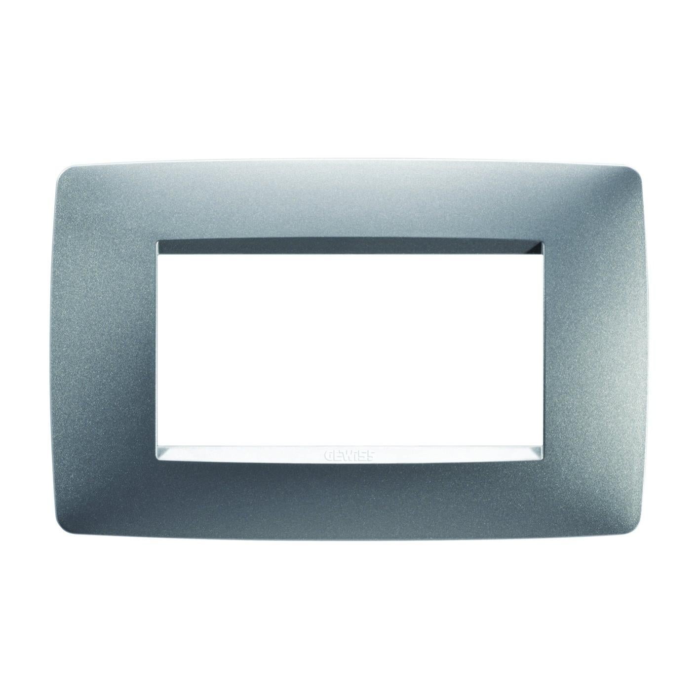 Placca GEWISS Chorus One 6 moduli cromo | Leroy Merlin