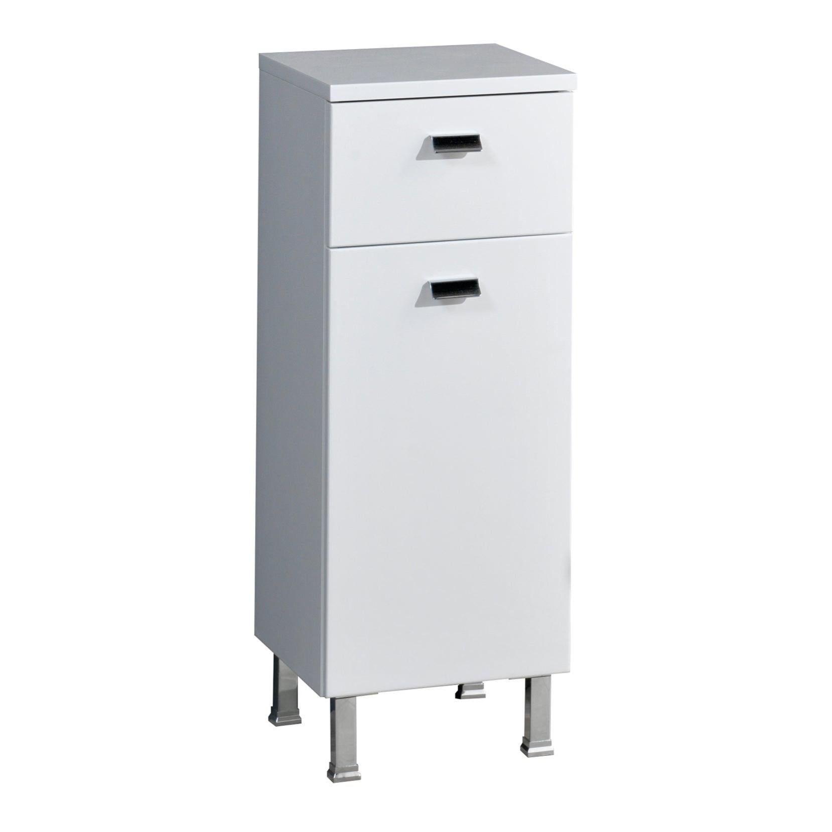 Base per mobile bagno Rimini Rimini 1 cassetto 1 anta L 30 x P 34 x H ...
