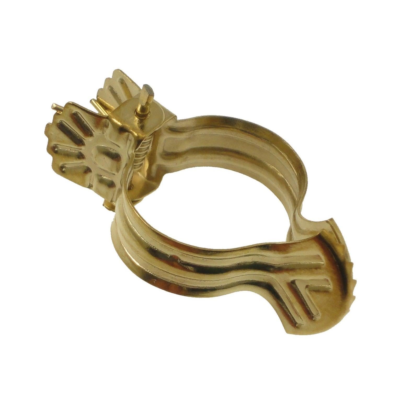 Pinza Ø11mm Blues in ferro ottone cromato, 6 pz | Leroy Merlin