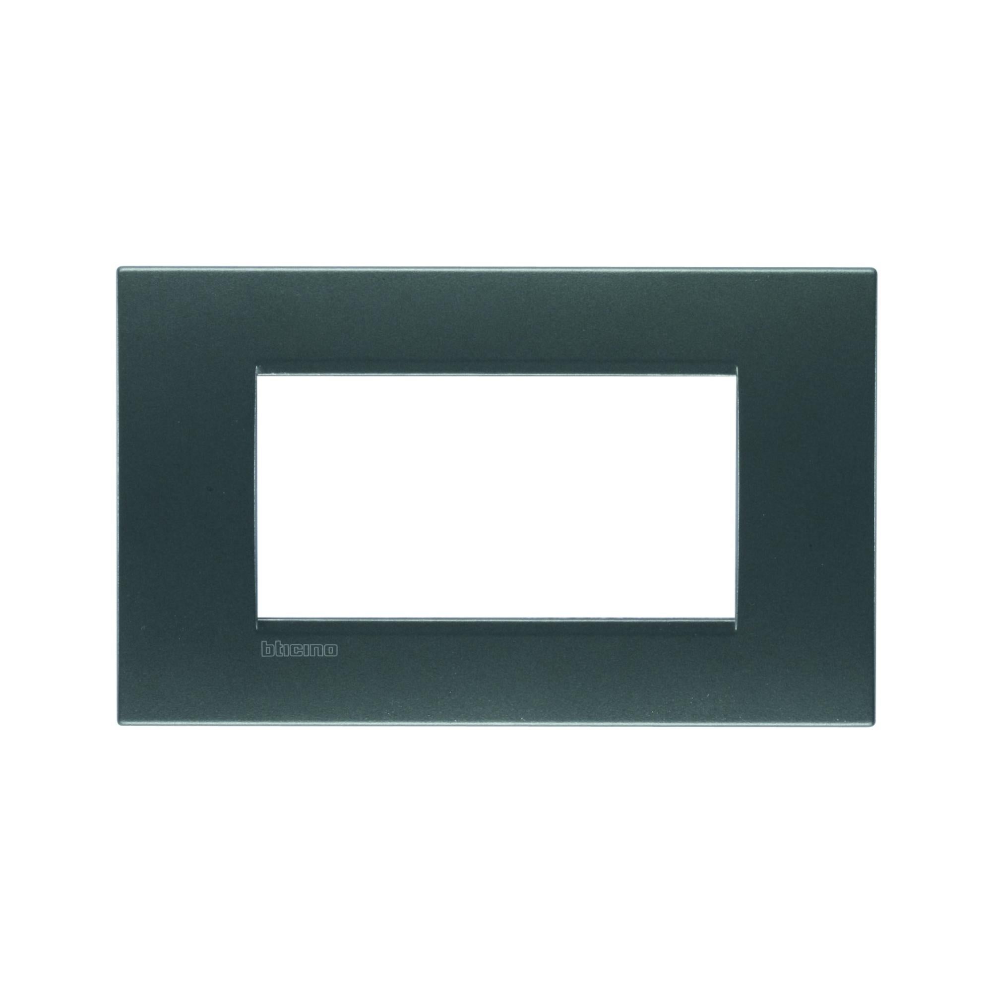 Placca BTICINO Living light 4 moduli verde | Leroy Merlin