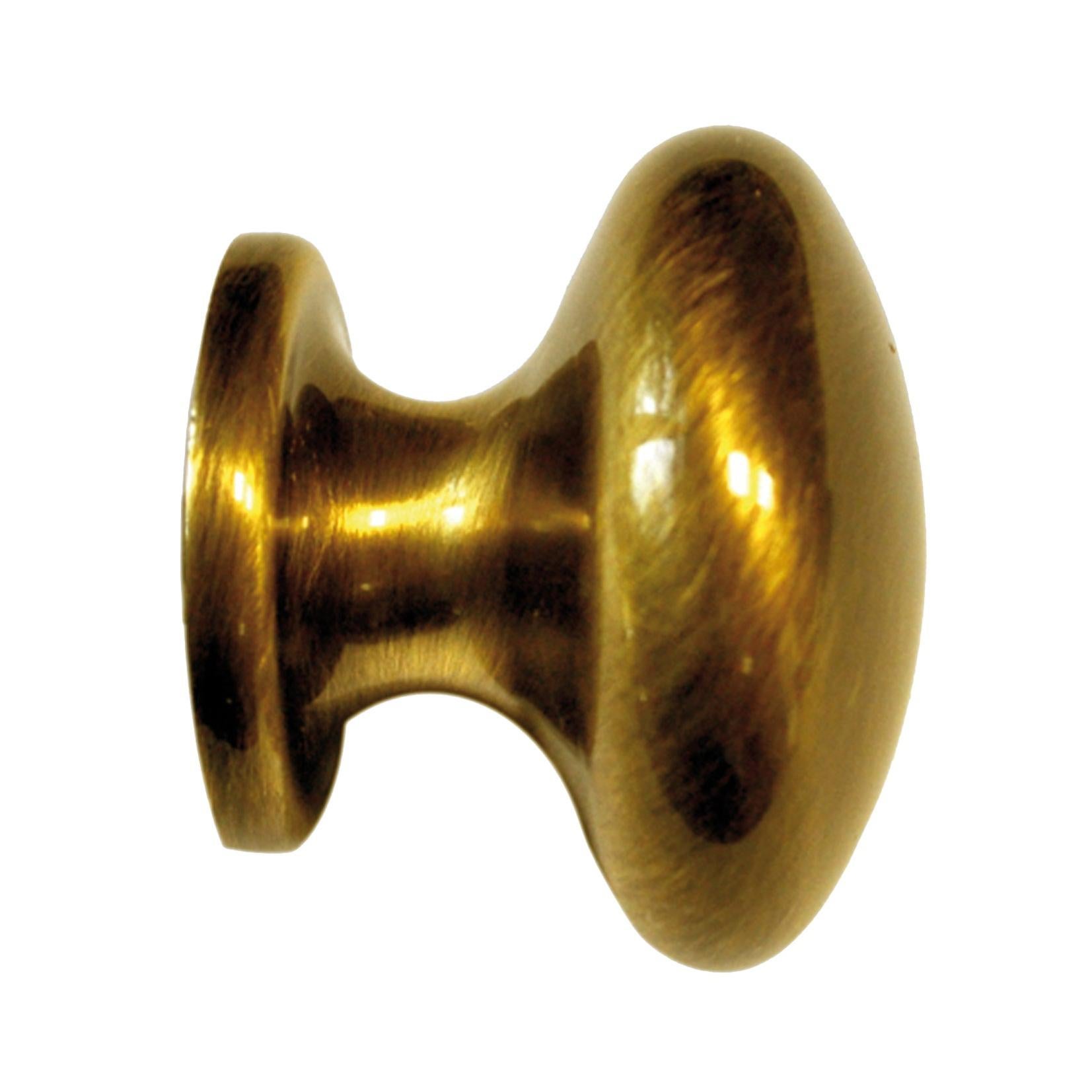 Finale per bastone Lena pomolo in metallo ottone Ø 28 mm, 1 pezzo ...