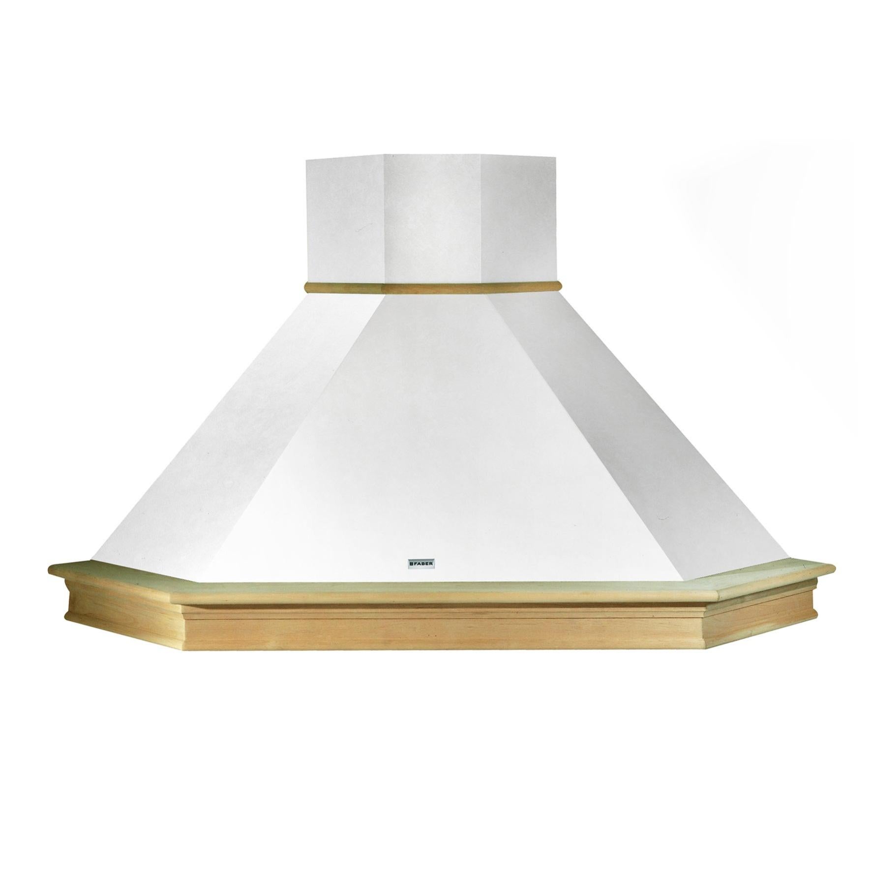 Cappa a parete CCH03 WH9016 ANG A C1/AG FB GDO FABER bianco L 100 cm ...