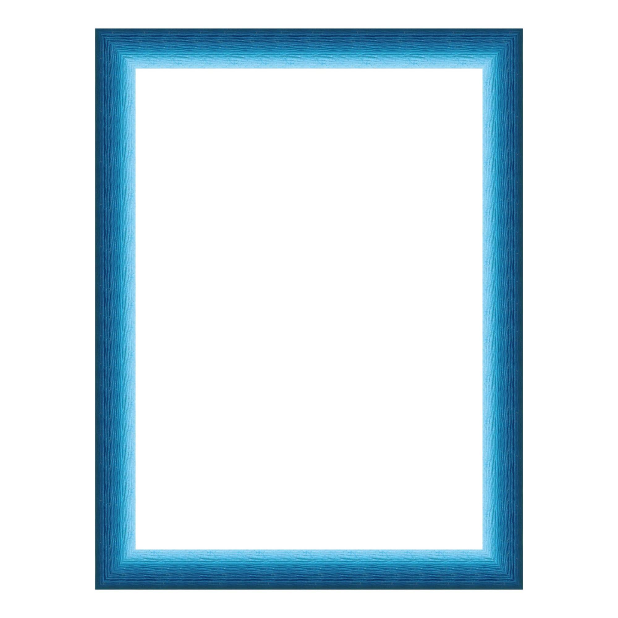 Cornice INSPIRE Bicolor azzurro e blu opaco per foto da 20x25 cm ...