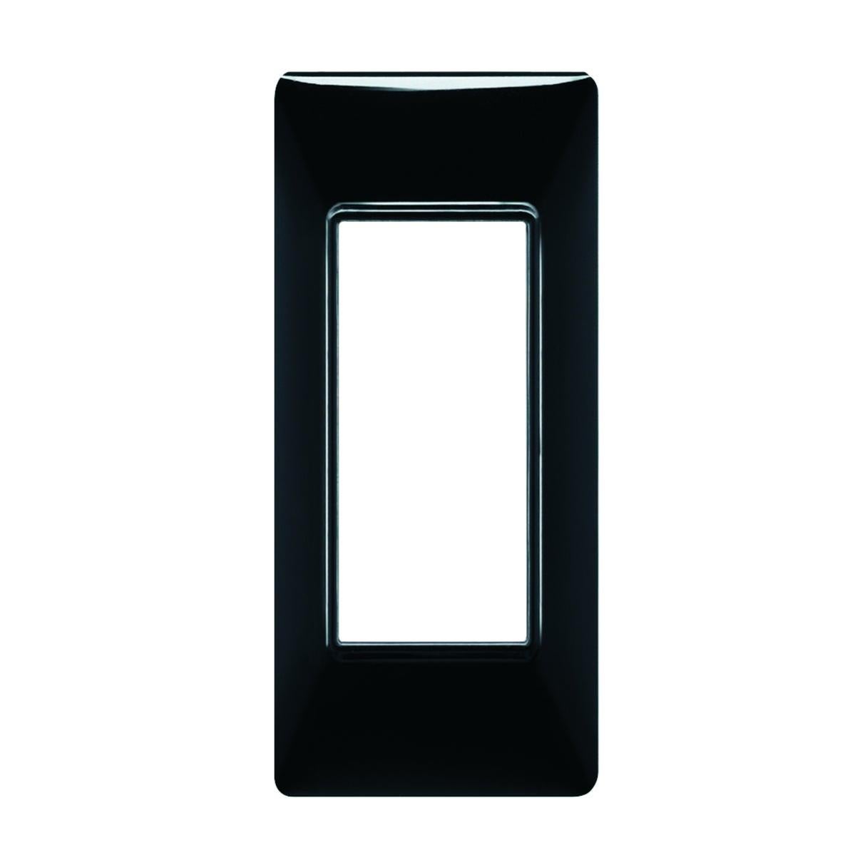 Placca Plana VIMAR 1 modulo nero | Leroy Merlin