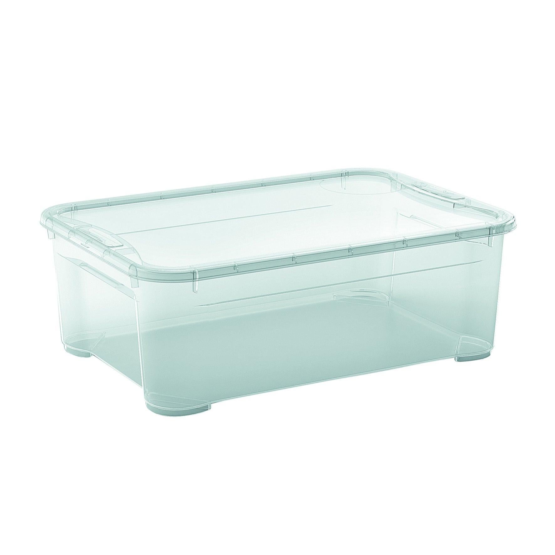 Contenitore T-box L 55.5 x H 19 x P 39 cm trasparente | Leroy Merlin