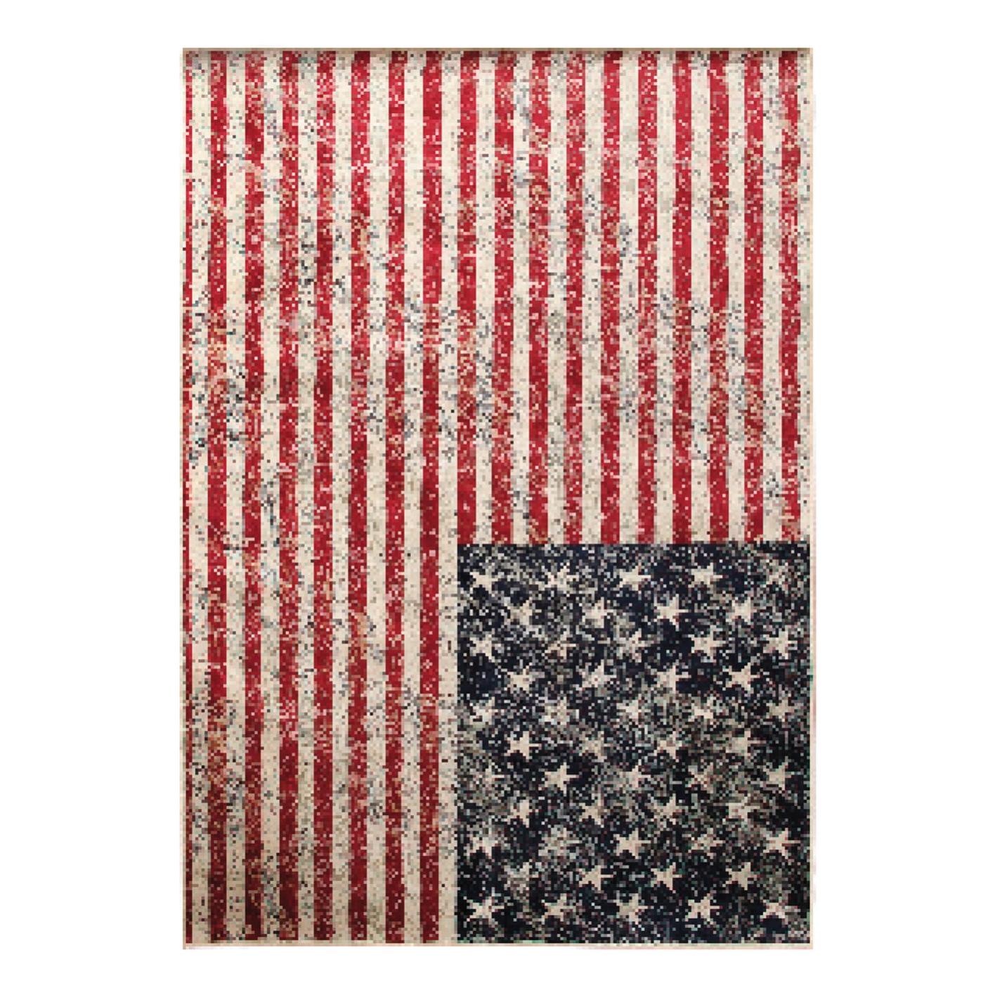 Tappeto Pop rock in viscosa, multicolore, 135x195 | Leroy Merlin