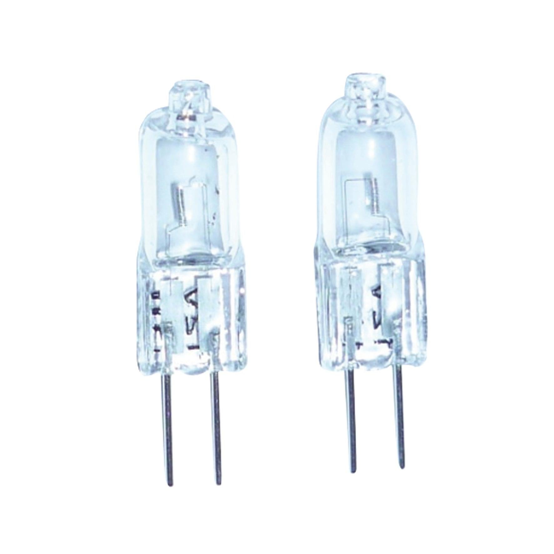 2 lampadine Lampada alogena, G4, capsula, trasparente, luce calda, 14W ...