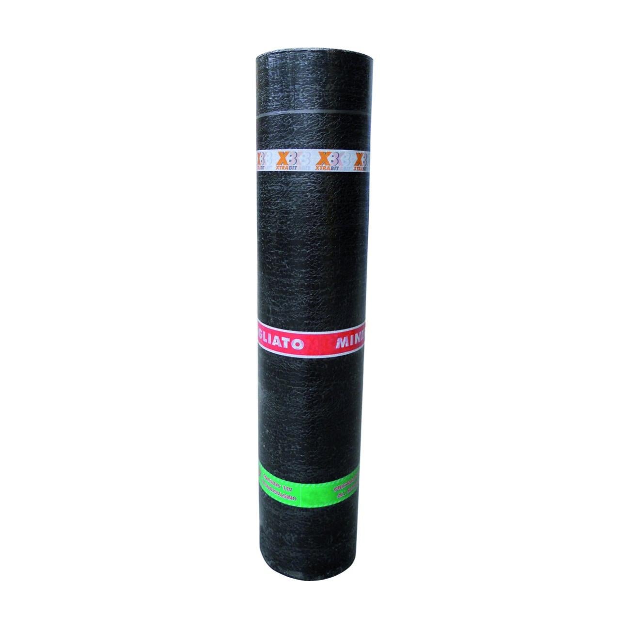 Membrana bituminosa POLYGLASS Xtrabit 5 P 1 x 10 m nero -5 gradi ...