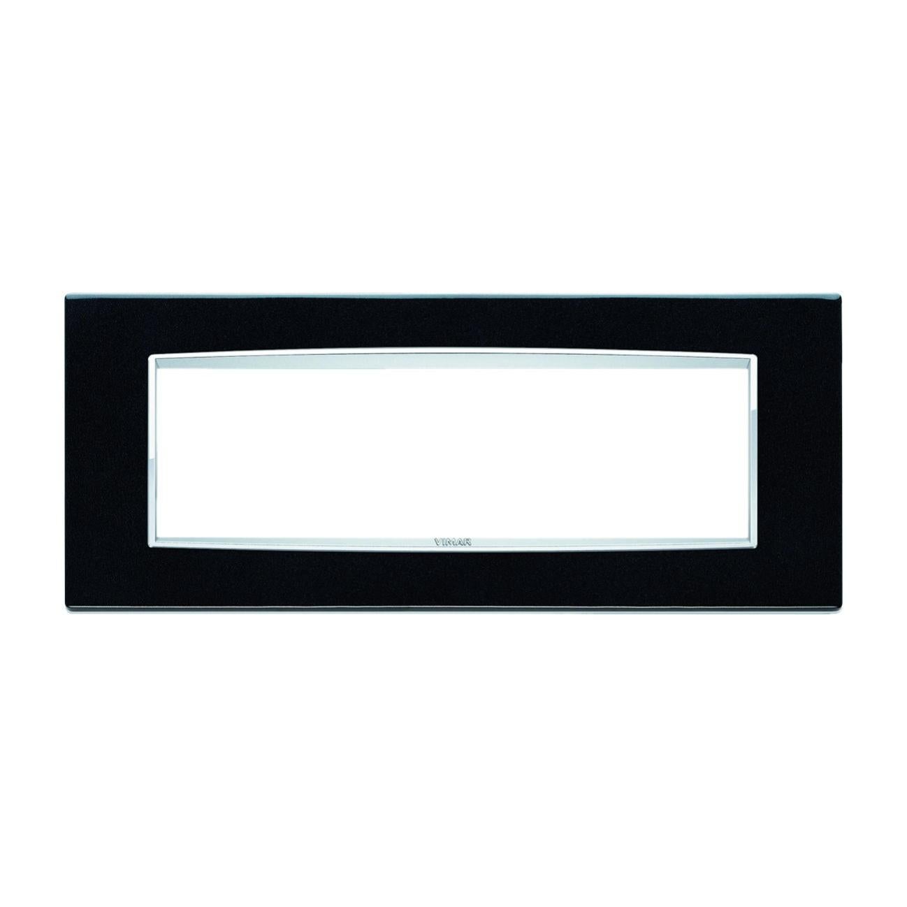 Placca VIMAR Eikon 7 moduli antracite | Leroy Merlin