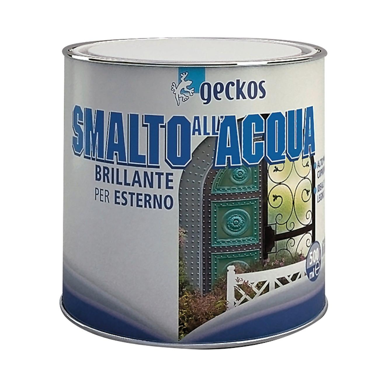 Vernice da esterno per ferro e legno GECKOS grigio chiaro, 0.5 L ...