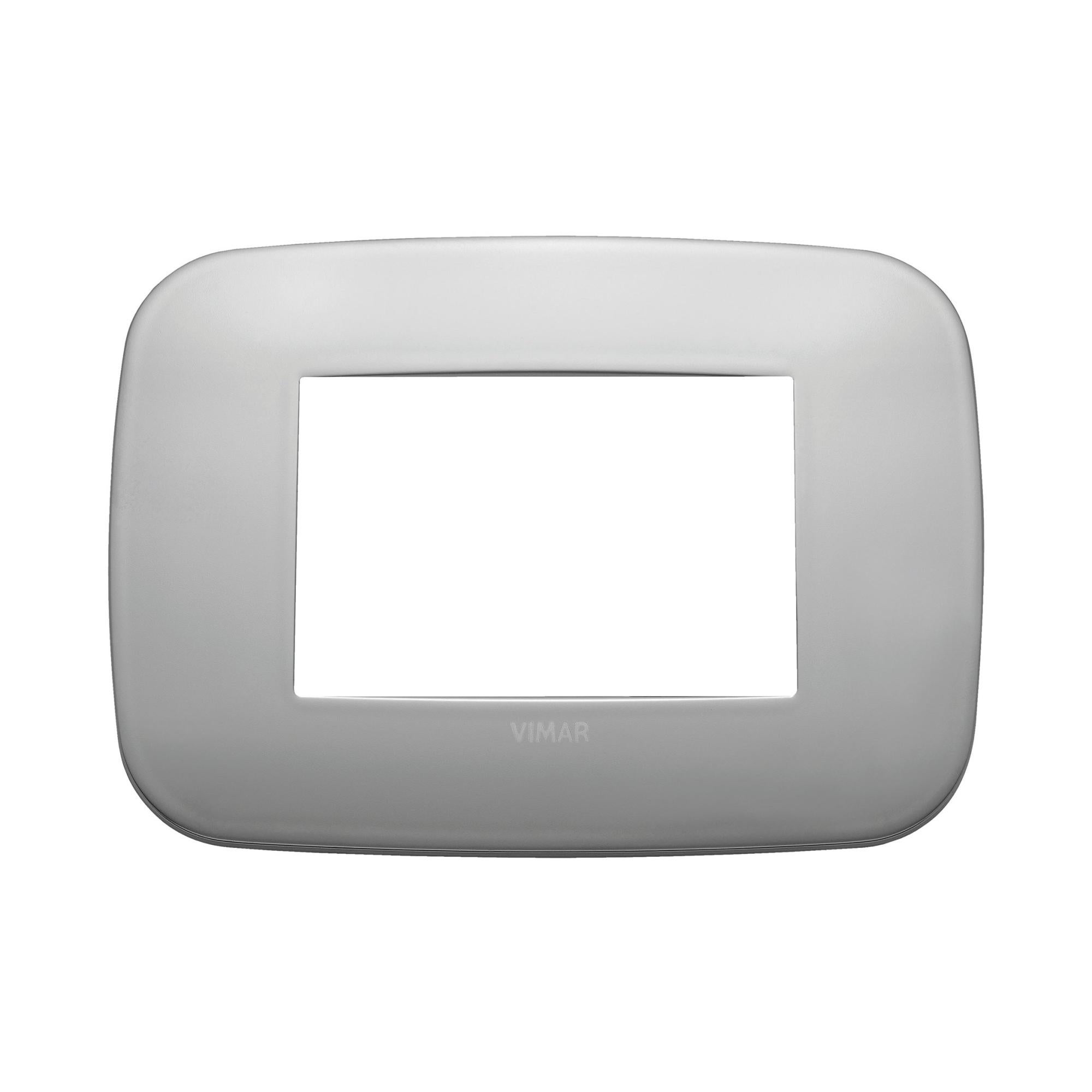 Placca VIMAR Arké 3 moduli nichel opaco | Leroy Merlin