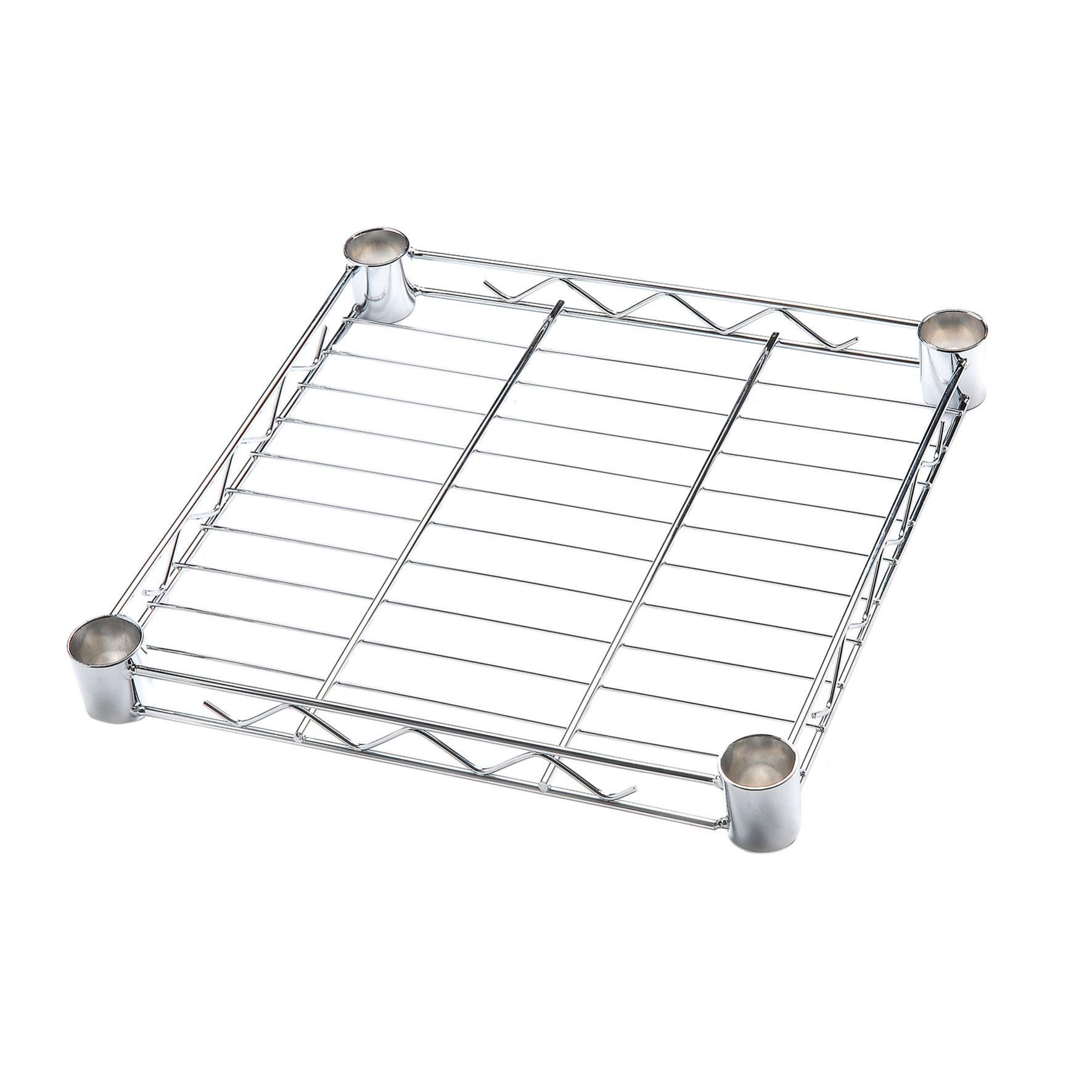 Ripiano Spaceo Chrome Style+ L 35 x H 35 x P 4 cm grigio cromato ...