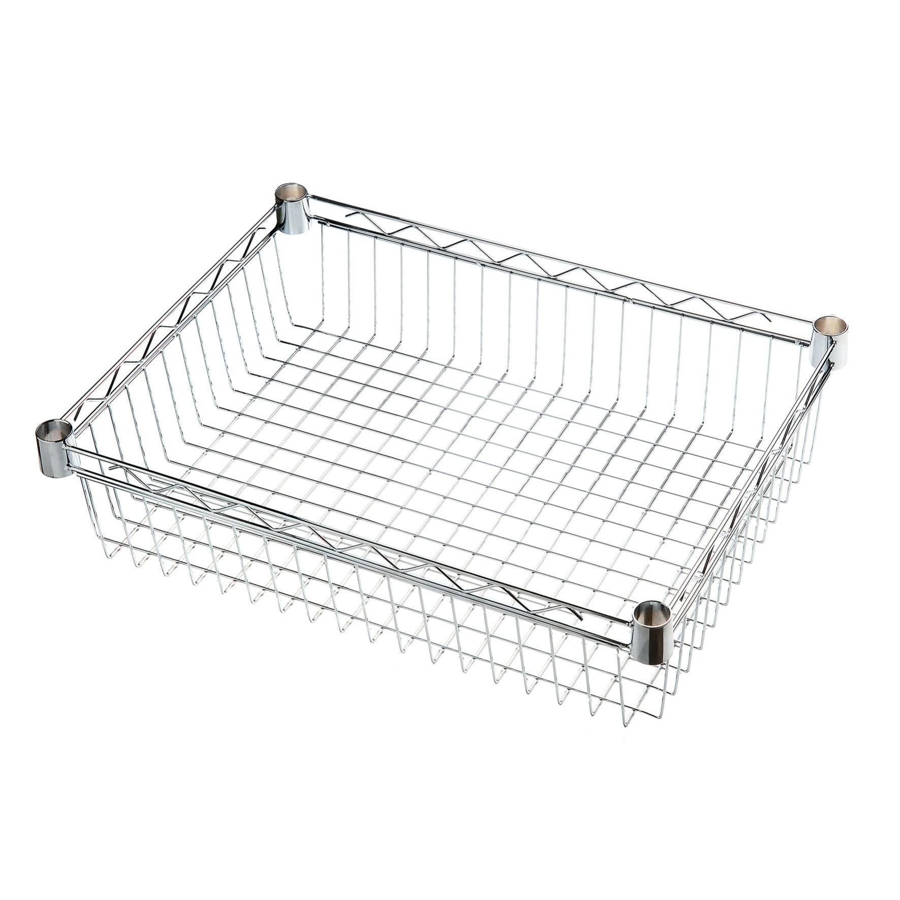 Ripiano Spaceo Chrome Style+ L 60 x H 45 x P 15 cm grigio cromato ...