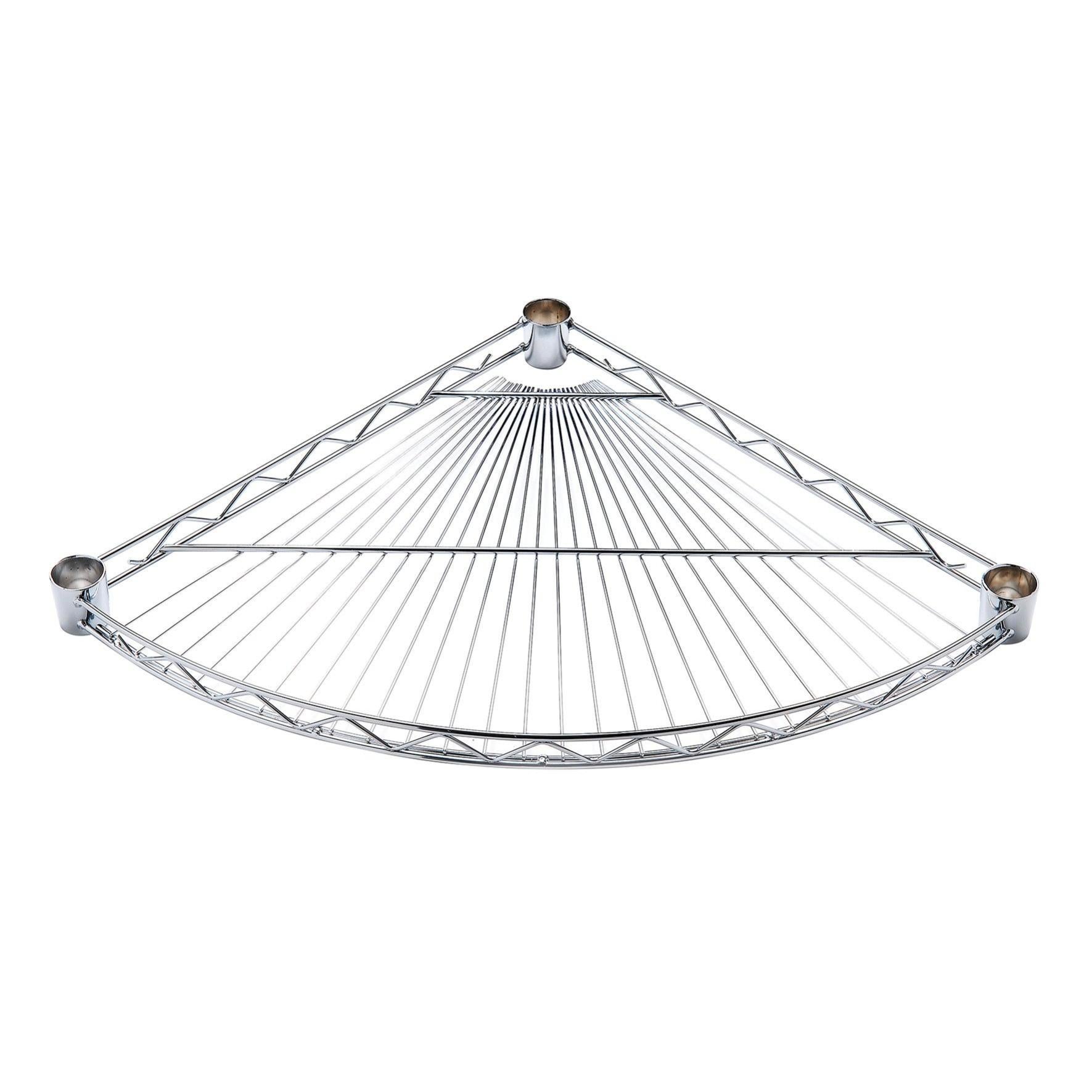 Ripiano Spaceo Chrome Style+ L 45 x H 45 x P 4 cm grigio cromato ...