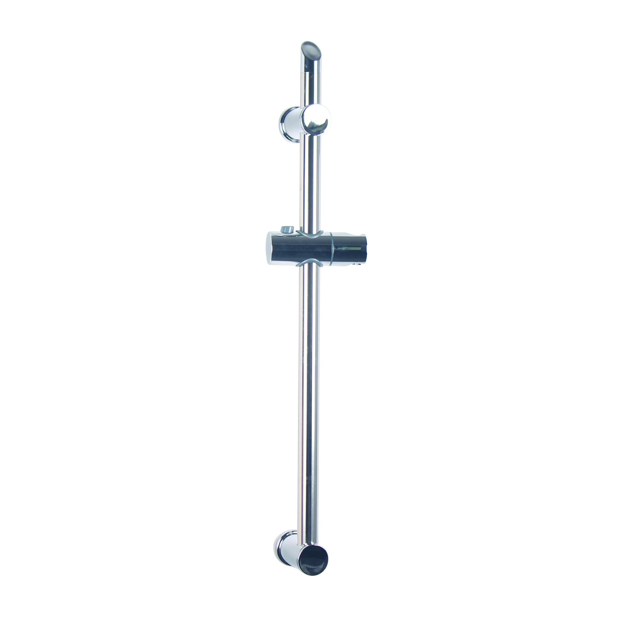 Asta doccia Ricambio in inox H 60 cm trasparente cromato | Leroy Merlin