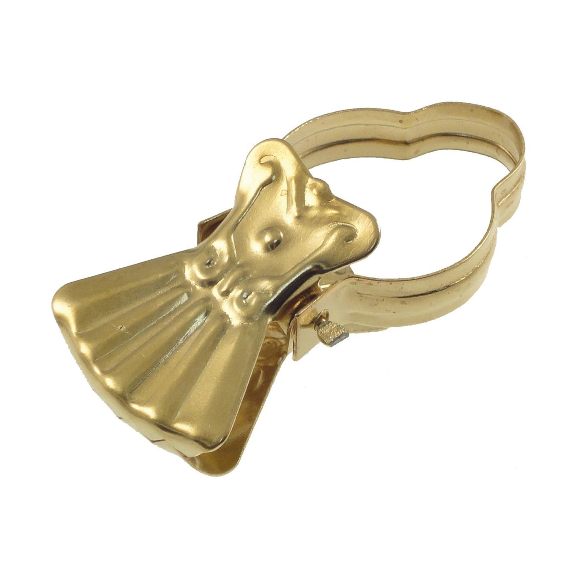 Pinza Ø11mm Ottonati in ferro ottone cromato, 8 pz | Leroy Merlin