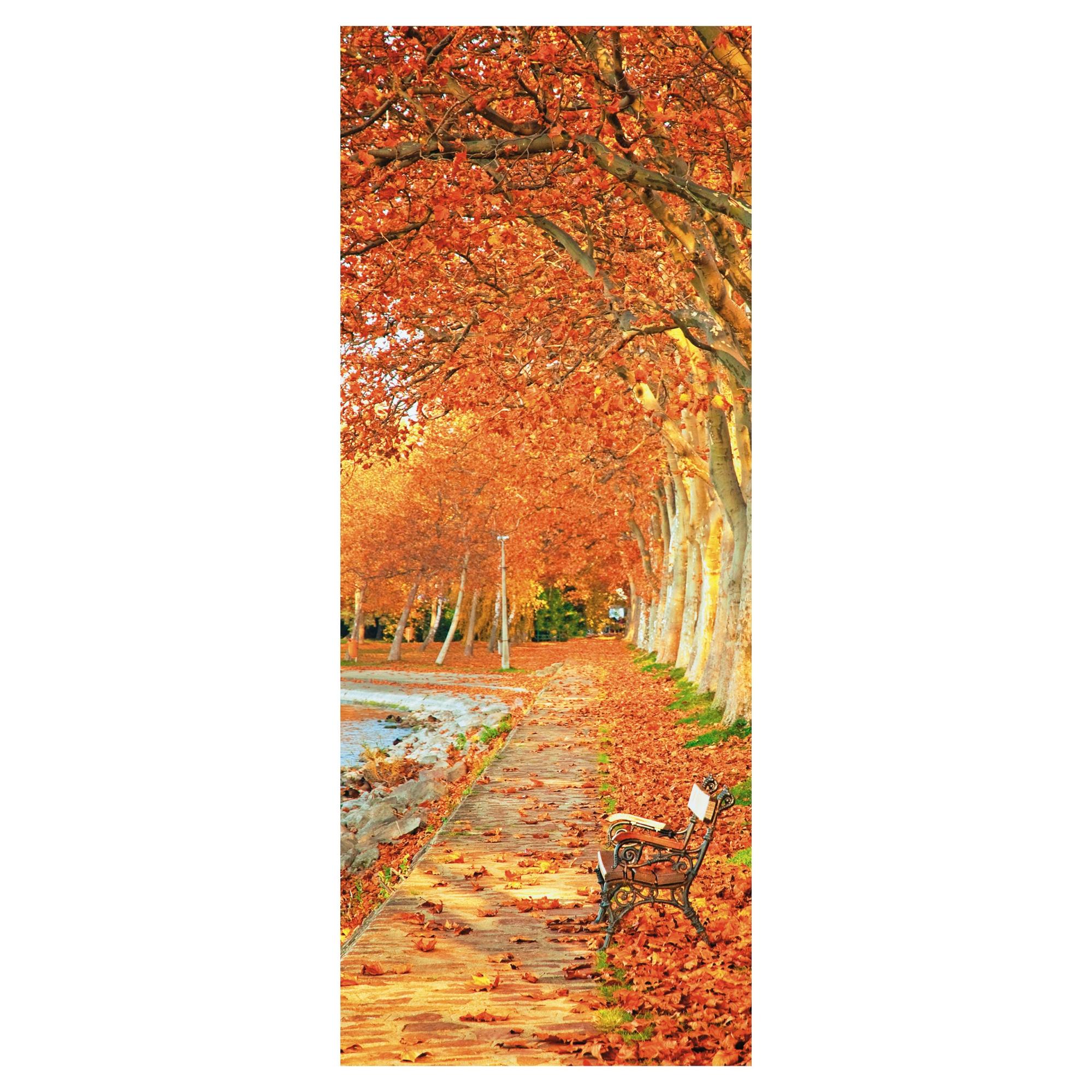 Sticker Orange trail 83x210 cm multicolore | Leroy Merlin