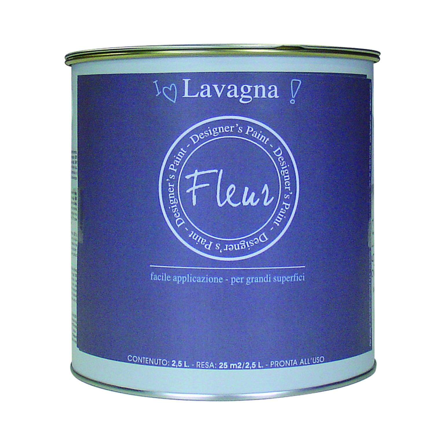 Smalto da interno FLEUR Fleur grigio smoky, 2.5 L | Leroy Merlin