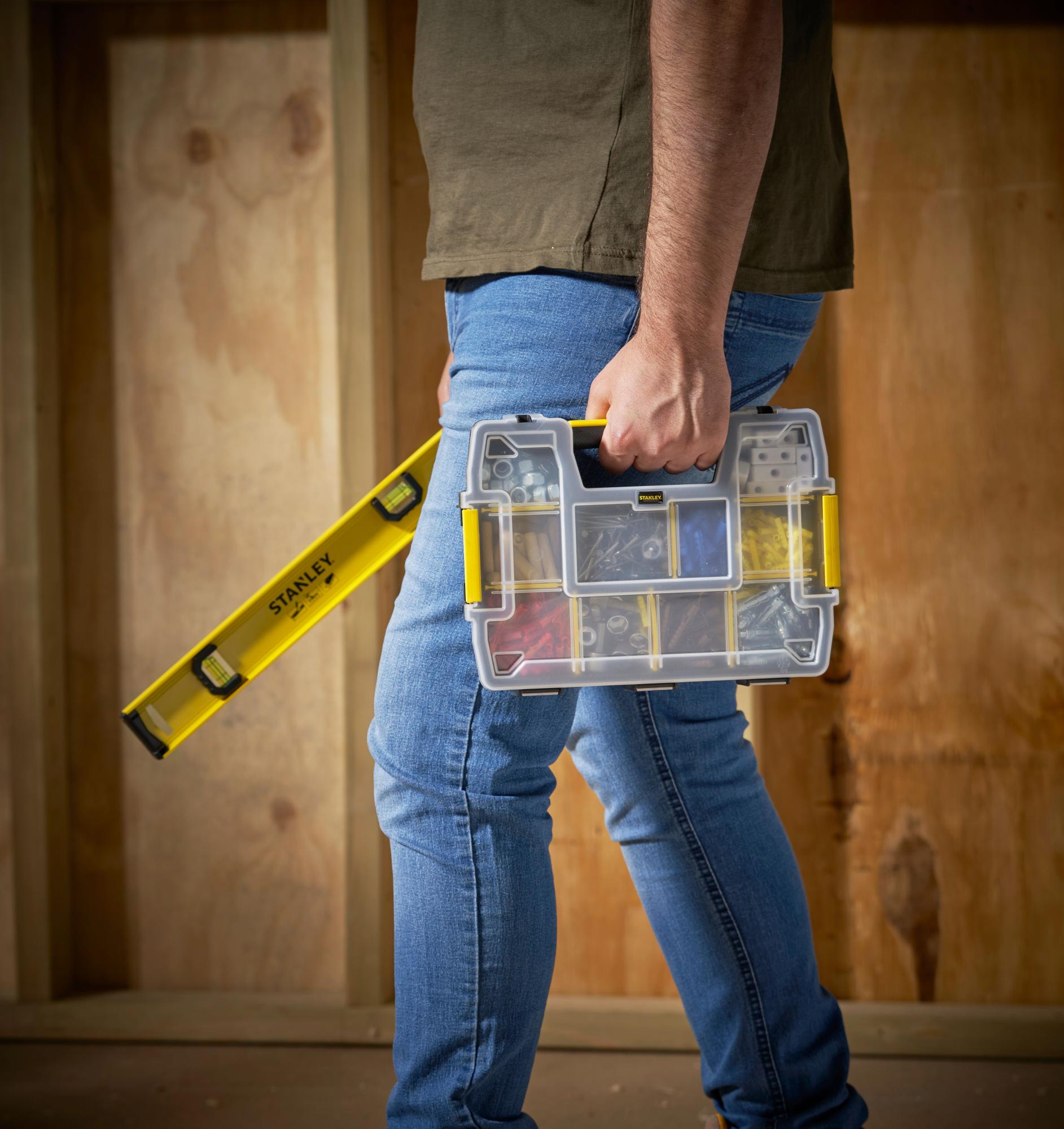 Organizer porta minuteria STANLEY SortMaster Light in polipropilene L ...