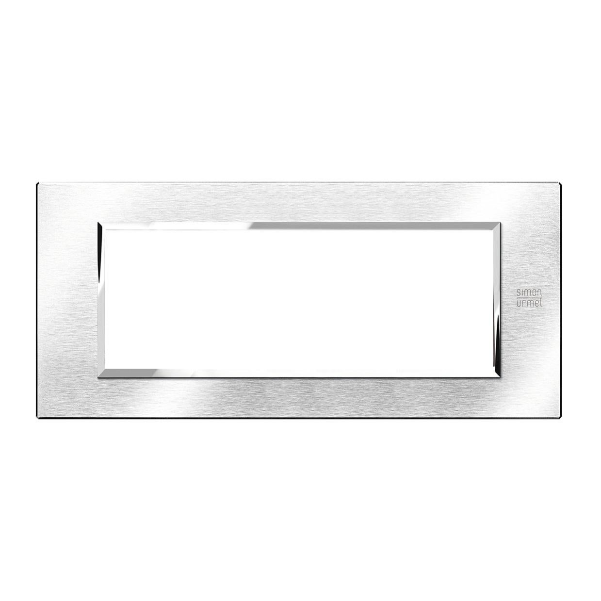 Placca SIMON URMET Nea Expì 6 moduli cromo | Leroy Merlin