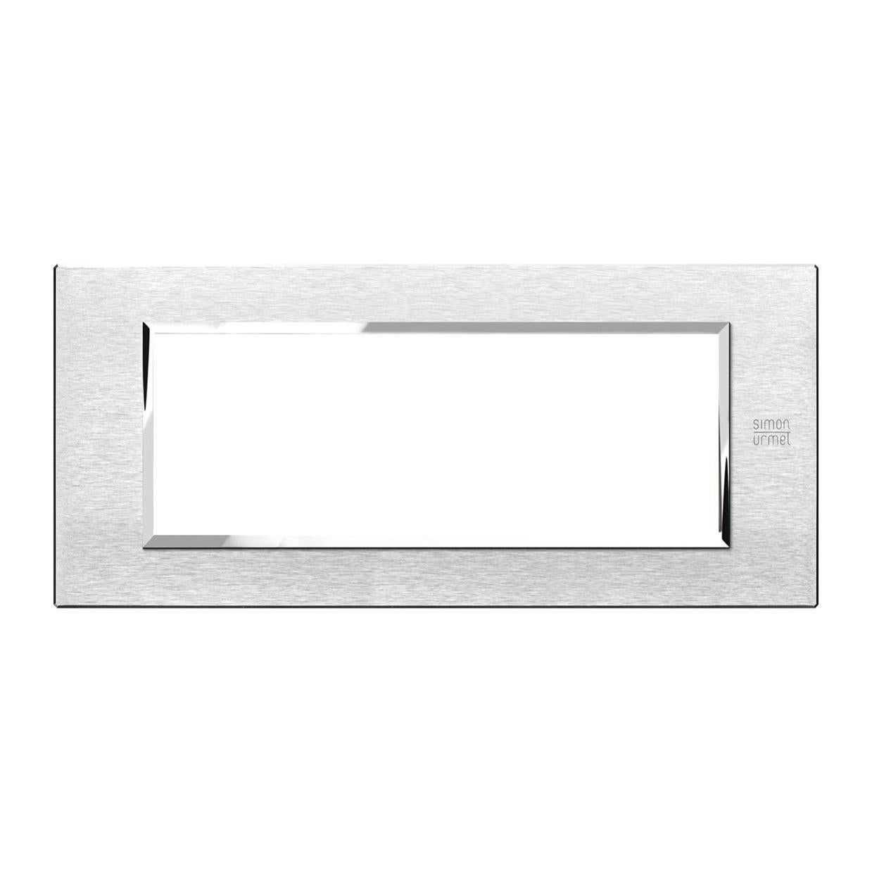 Placca SIMON URMET Nea Expì 6 moduli grigio | Leroy Merlin