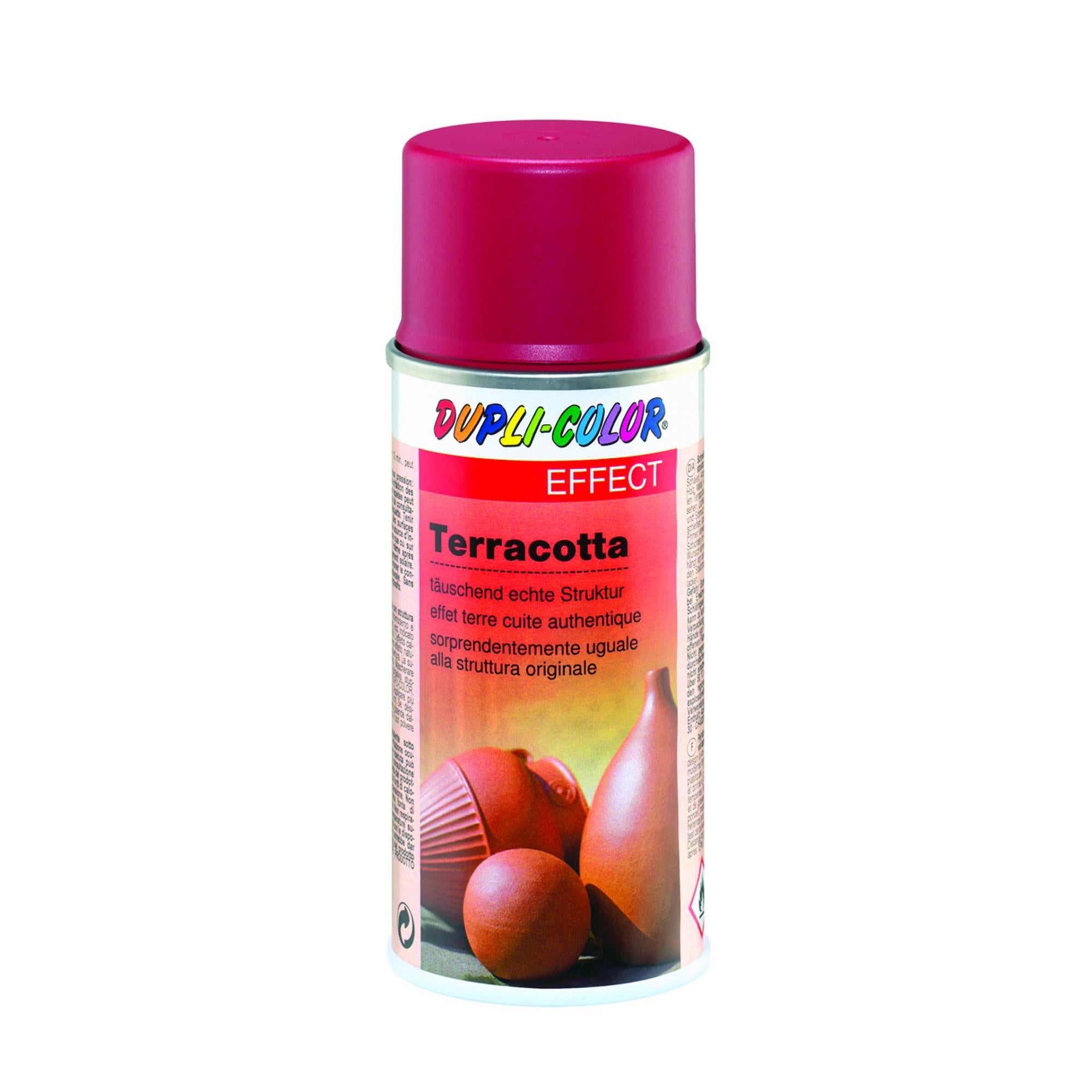 Smalto spray DUPLI COLOR Terracotta look base solvente rosso oriente ...