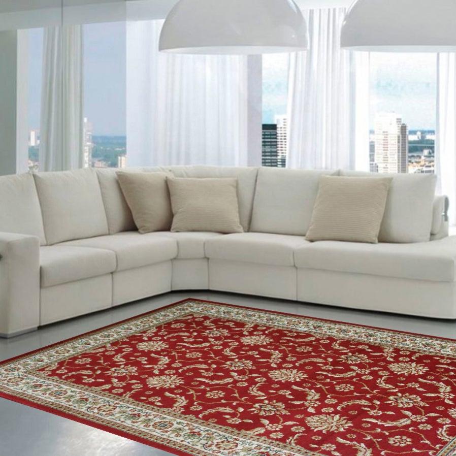 Tappeto Carrera rosso, 160x230 cm | Leroy Merlin