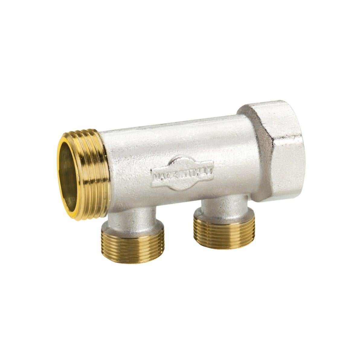 Collettore semplice EMMETI 2 vie in uscita Maschio in ingresso M 3/4" | Leroy Merlin