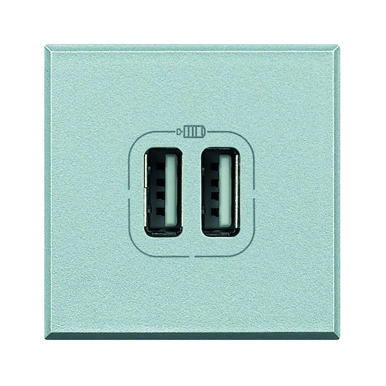 Presa usb BTICINO Axolute grigio | Leroy Merlin