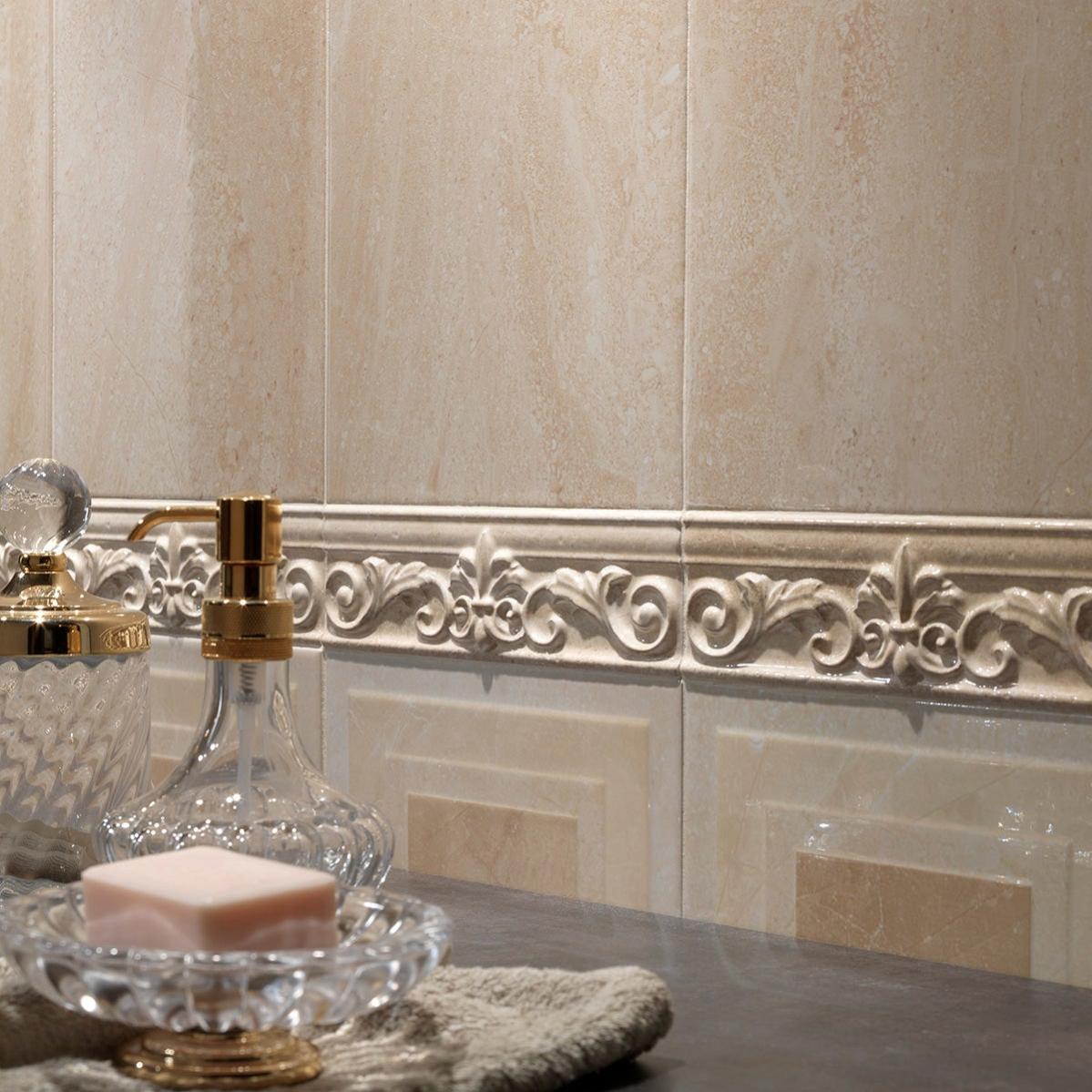 Listello Venezia L 7 x 25 cm bianco | Leroy Merlin