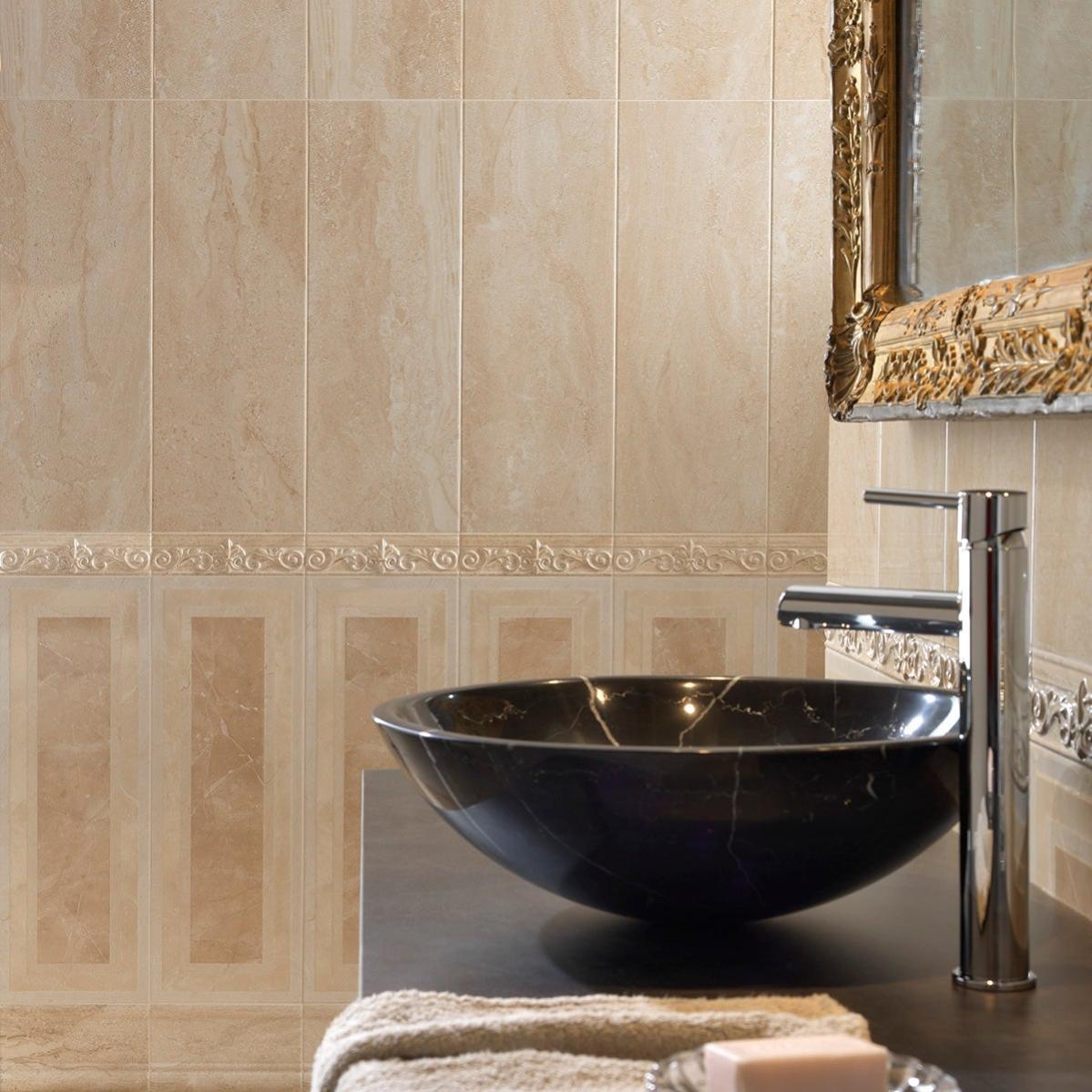 Listello Venezia L 7 x 25 cm bianco | Leroy Merlin