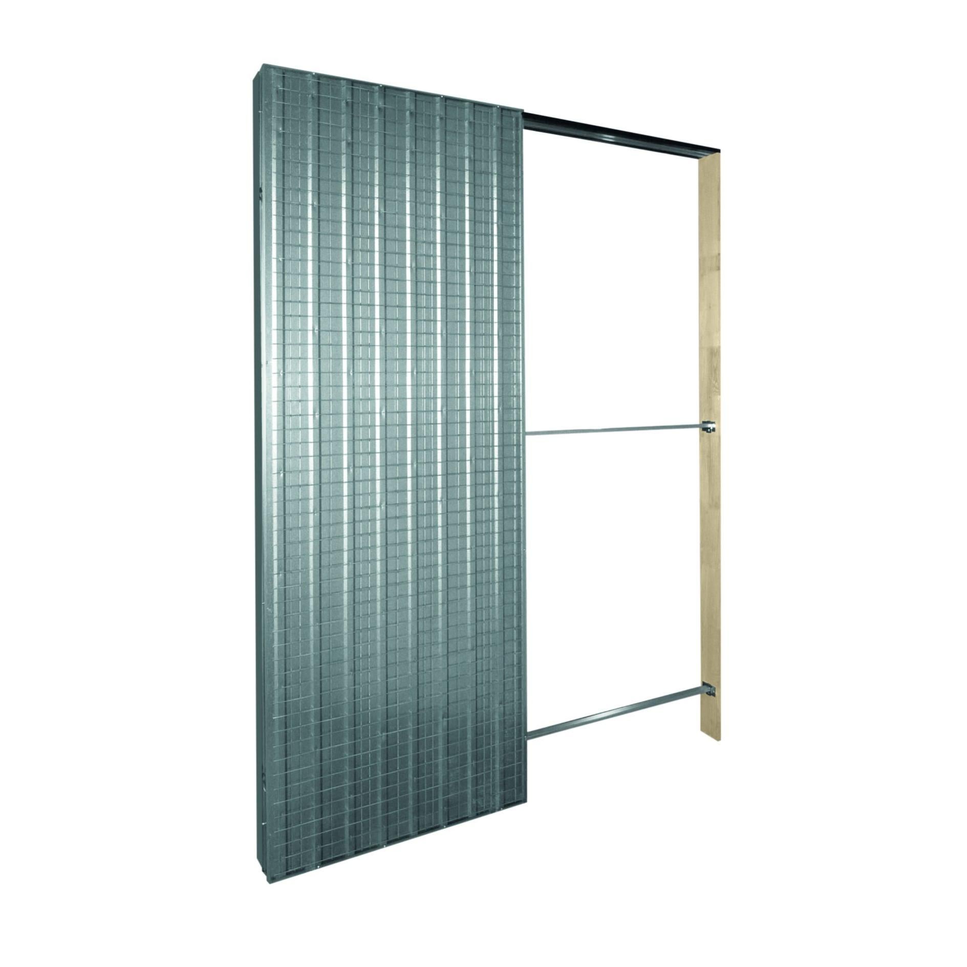 Controtelaio porta scorrevole per intonaco Top Slide L 120 x H 210 cm ...