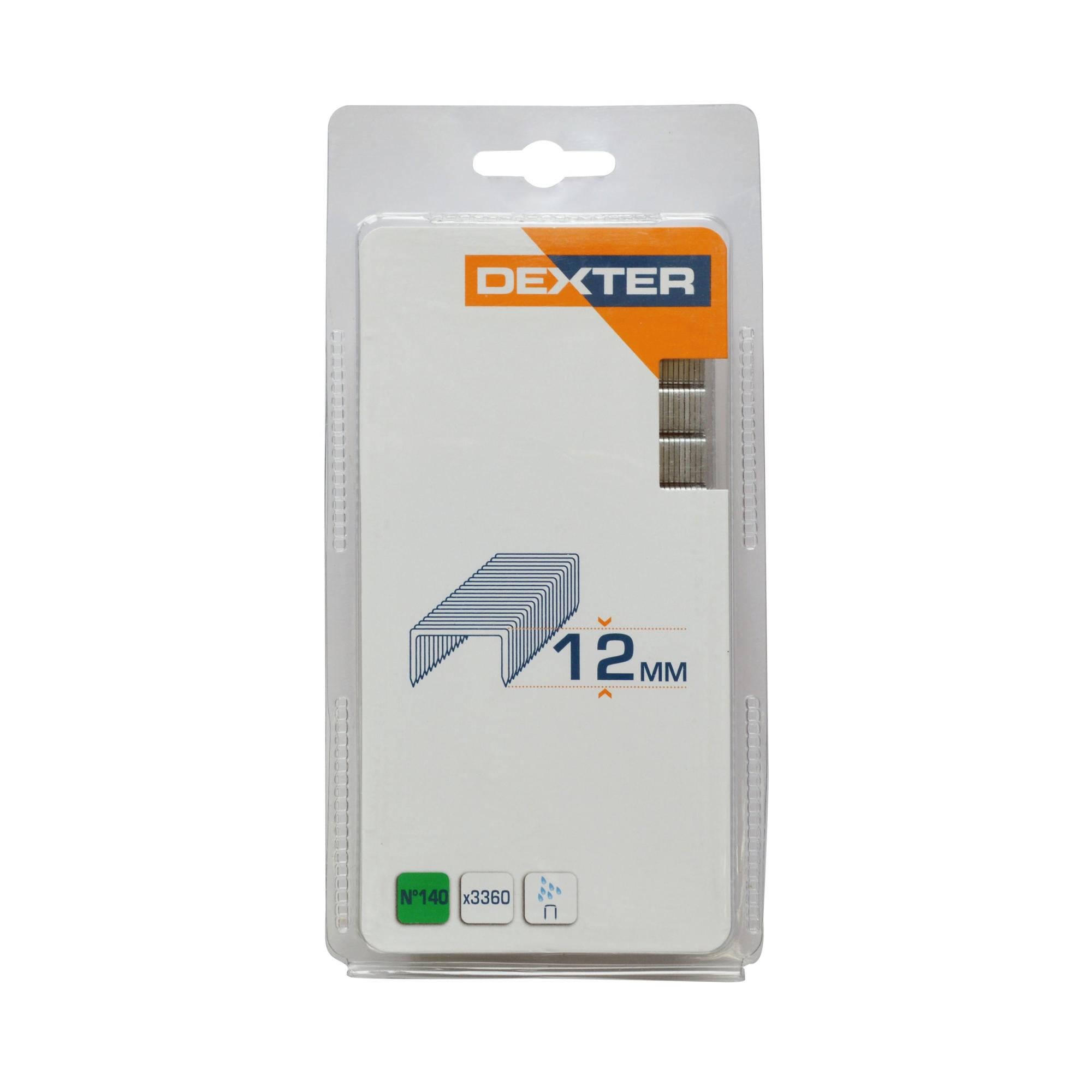 Graffa DEXTER N140 L 10.6 mm H 1.2 cm 3360 pezzi | Leroy Merlin