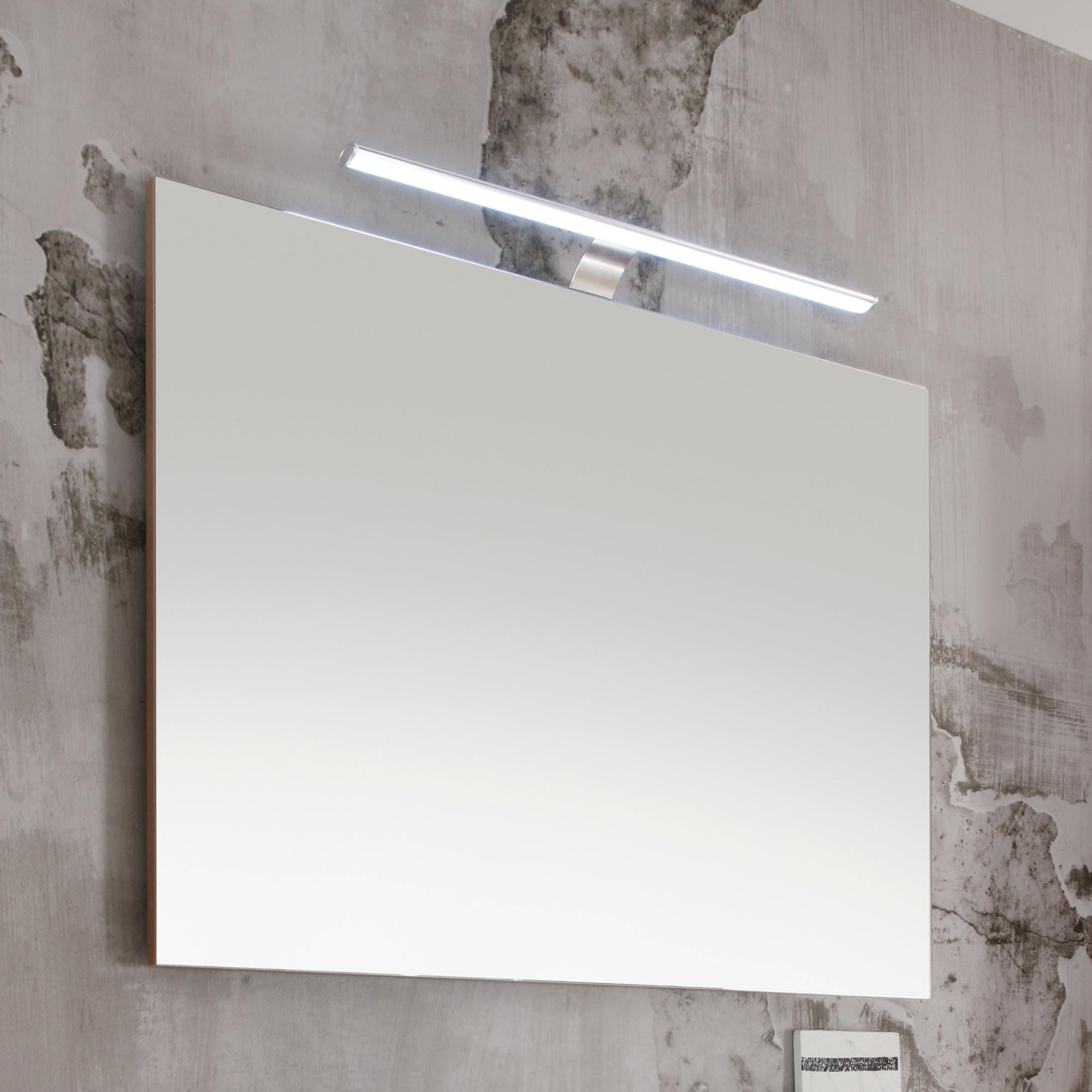 Specchio con illuminazione integrata bagno rettangolare Solitaire L 90 ...