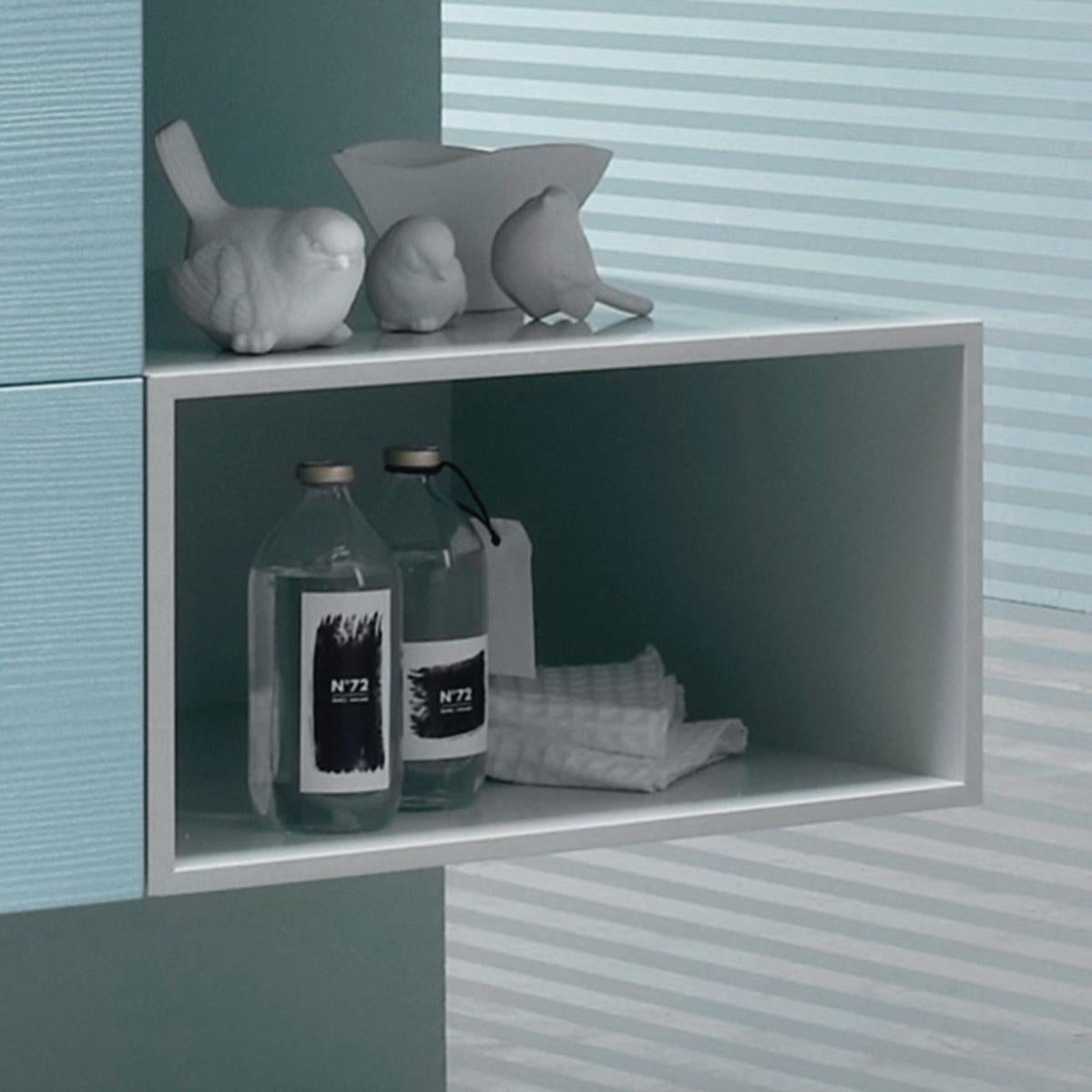 Base per mobile bagnoLinea C 1 anta L 70 x P 48 x H 25 cm bianco ...