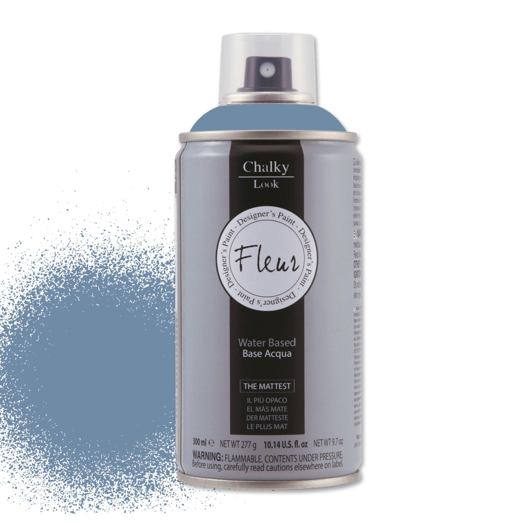 Smalto spray FLEUR Chalky look base acqua blu copenhagen opaco 0.3 L ...