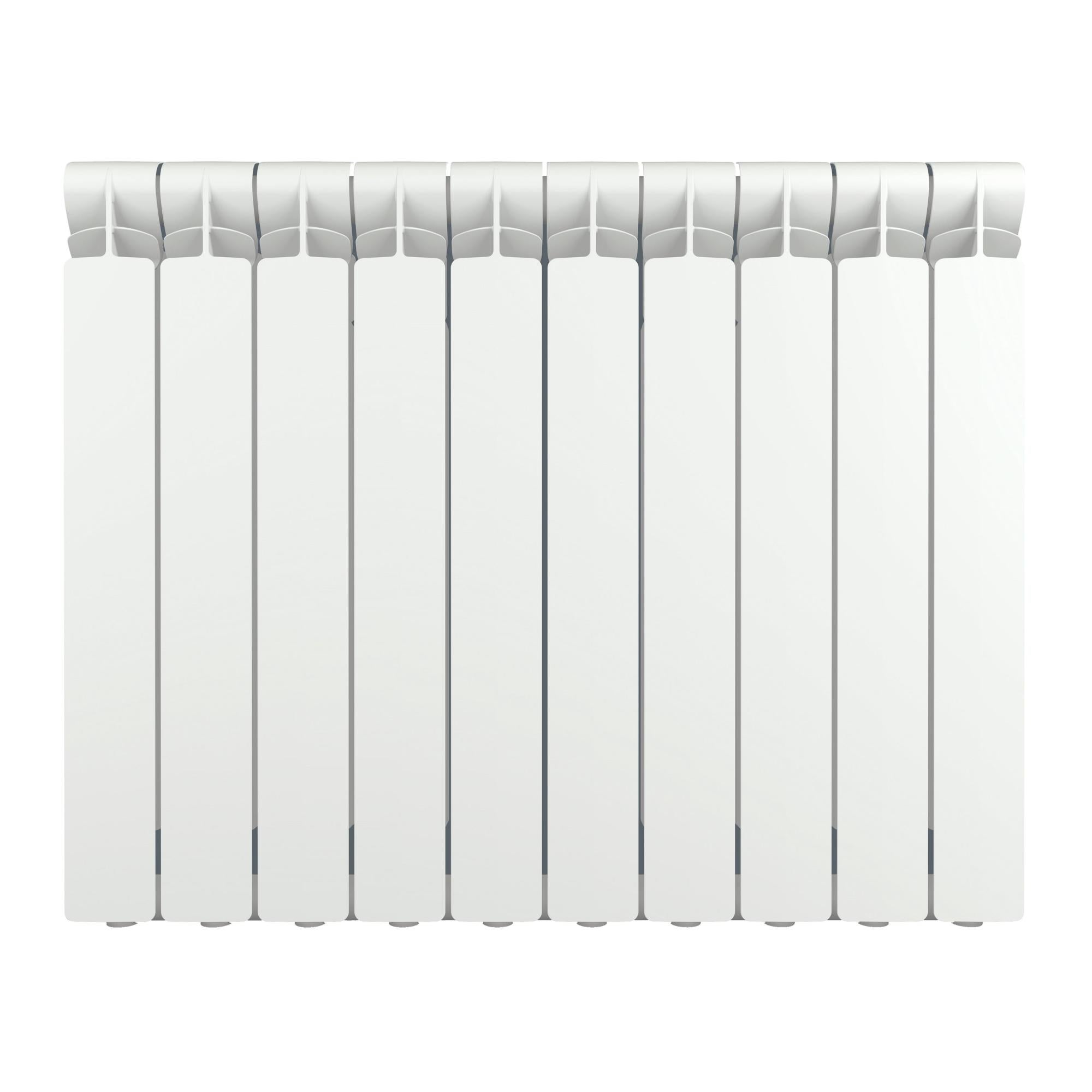 Radiatore acqua calda PRODIGE Wings in alluminio, 10 elementi interasse ...