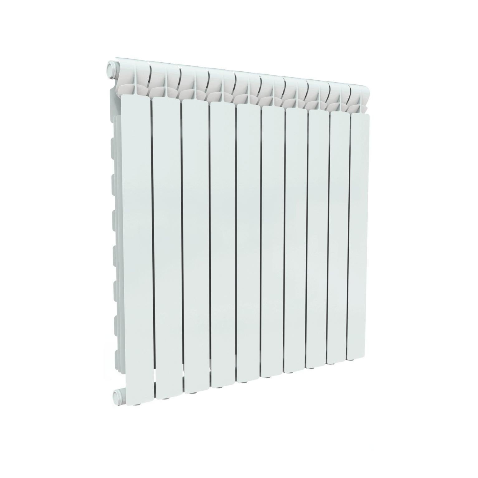 Radiatore acqua calda PRODIGE Wings in alluminio, 10 elementi interasse ...