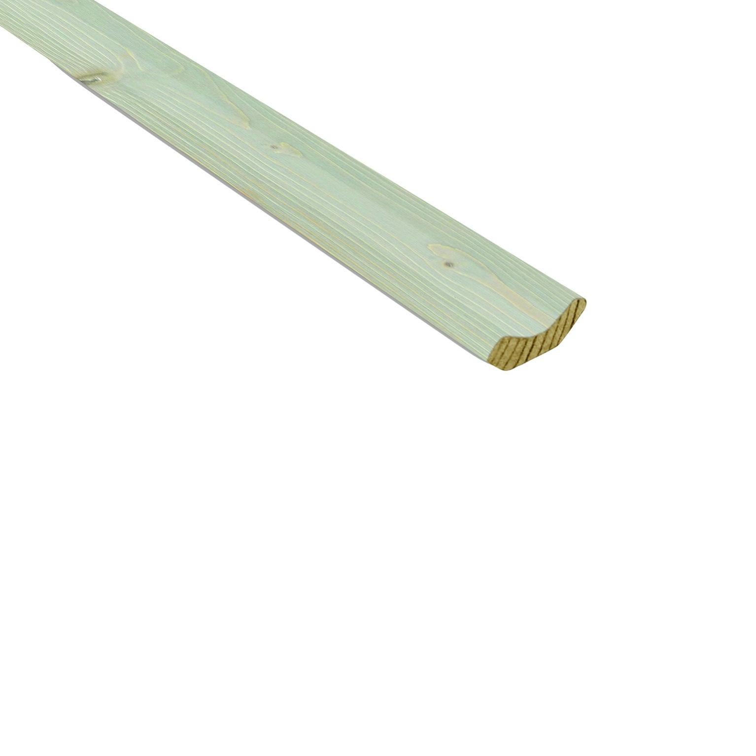 Angolare per perlina in legno colore grigio chiaro 34x34 x L 3000 mm ...
