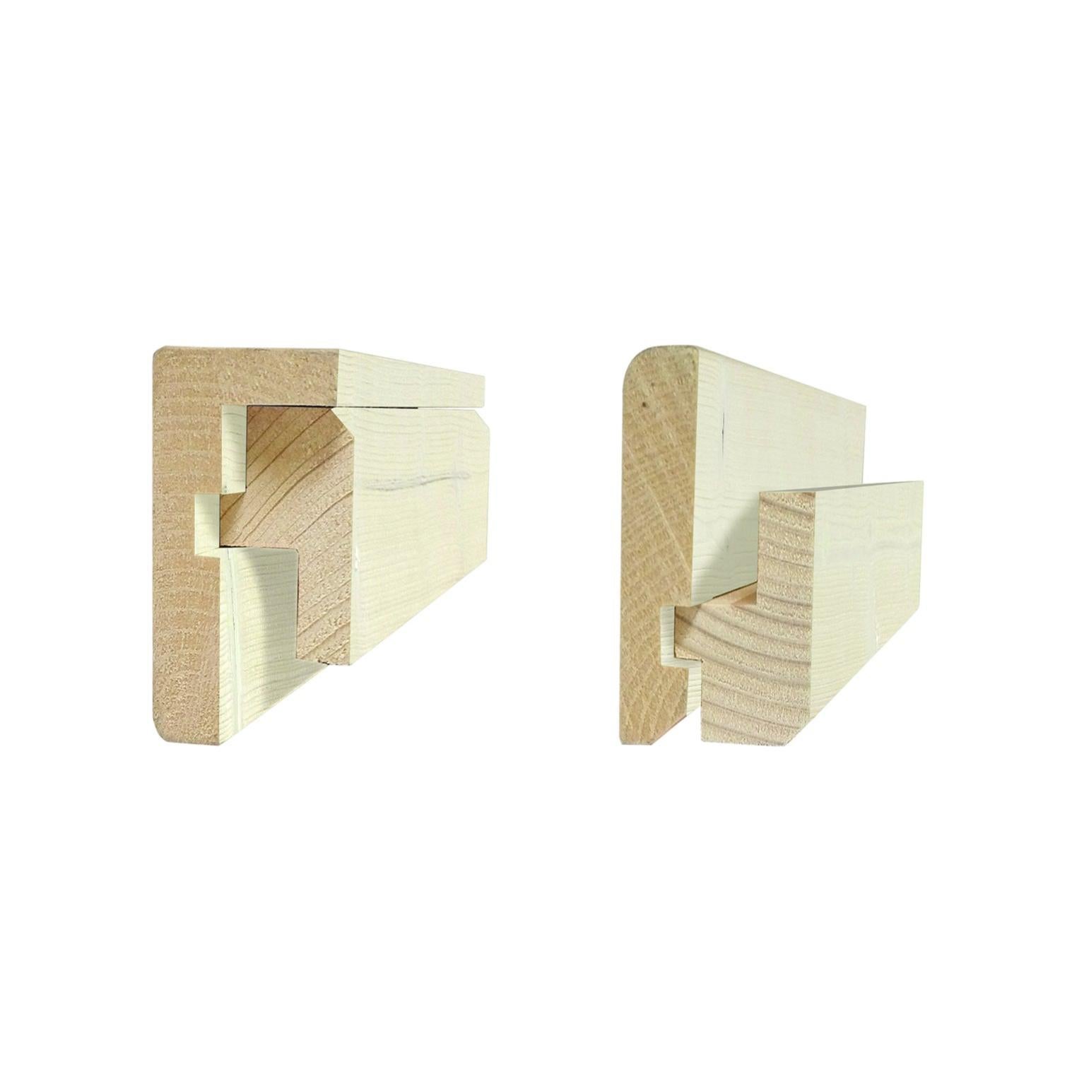 Profilo per perlina 4 pezzi in legno colore bianco Sp 13 x L 70 x L ...