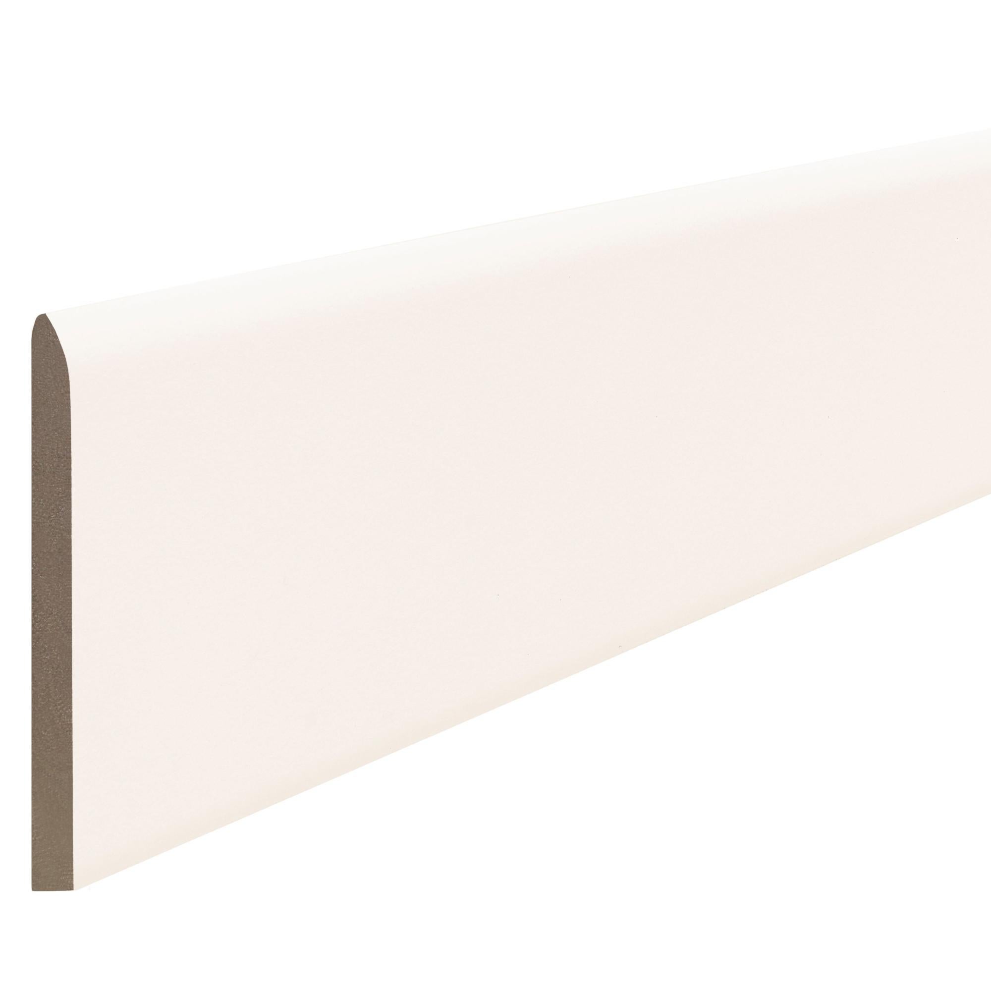 Battiscopa Base Neutra in gres naturale bianco Sp 8 mm x H 8 cm, 3 ...