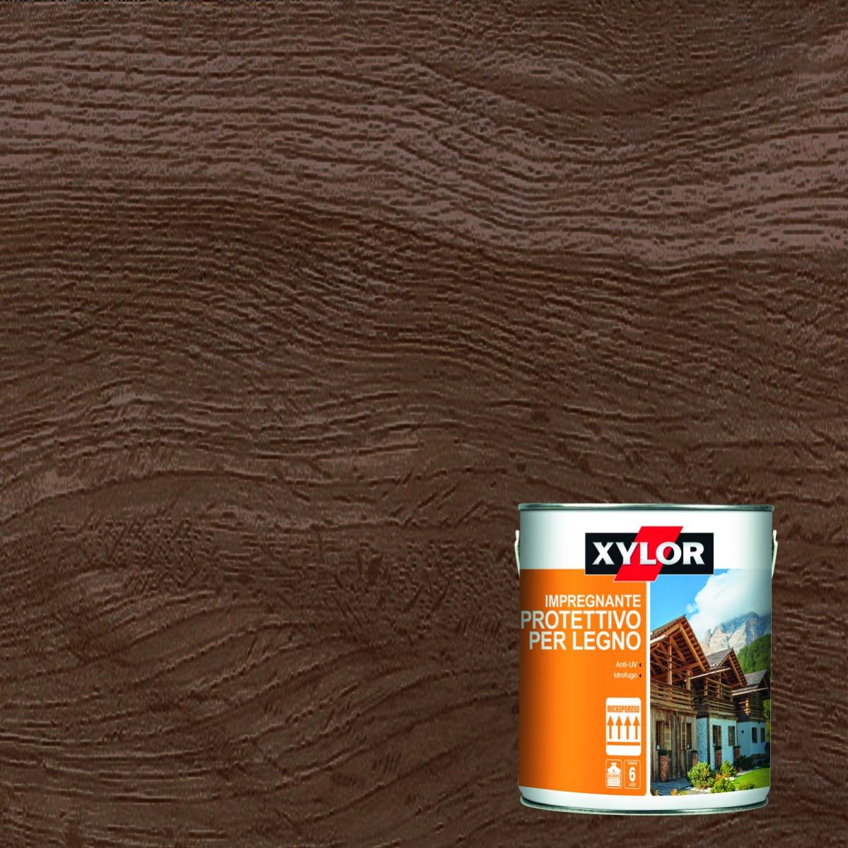 Impregnante a base solvente V33 noce antico 2.5 L | Leroy Merlin