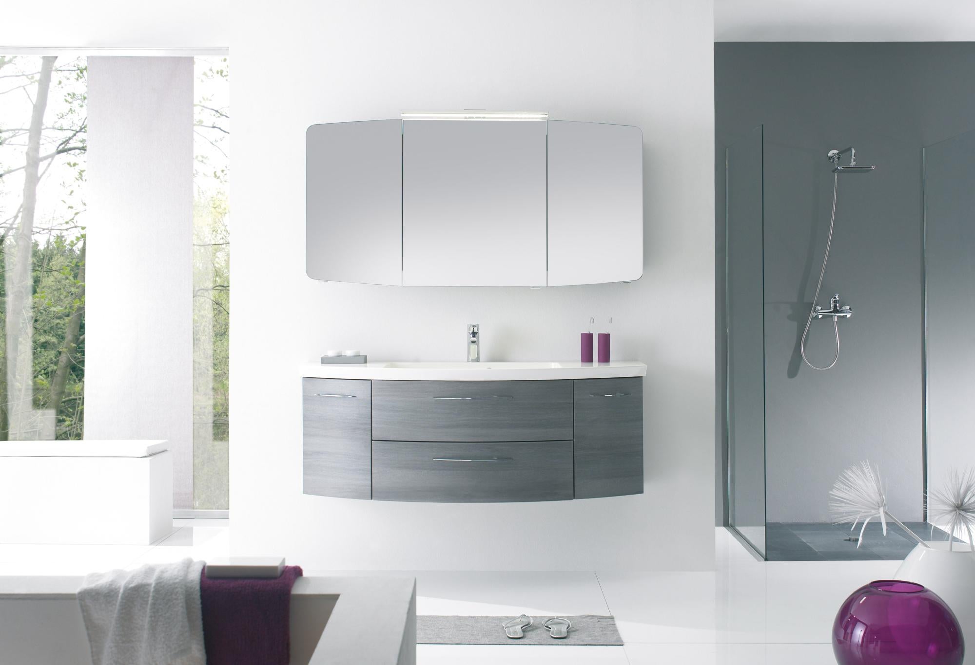 Base per mobile bagnoCassca2 cassetti2 ante L 119 x P 47 x H 48 cm ...