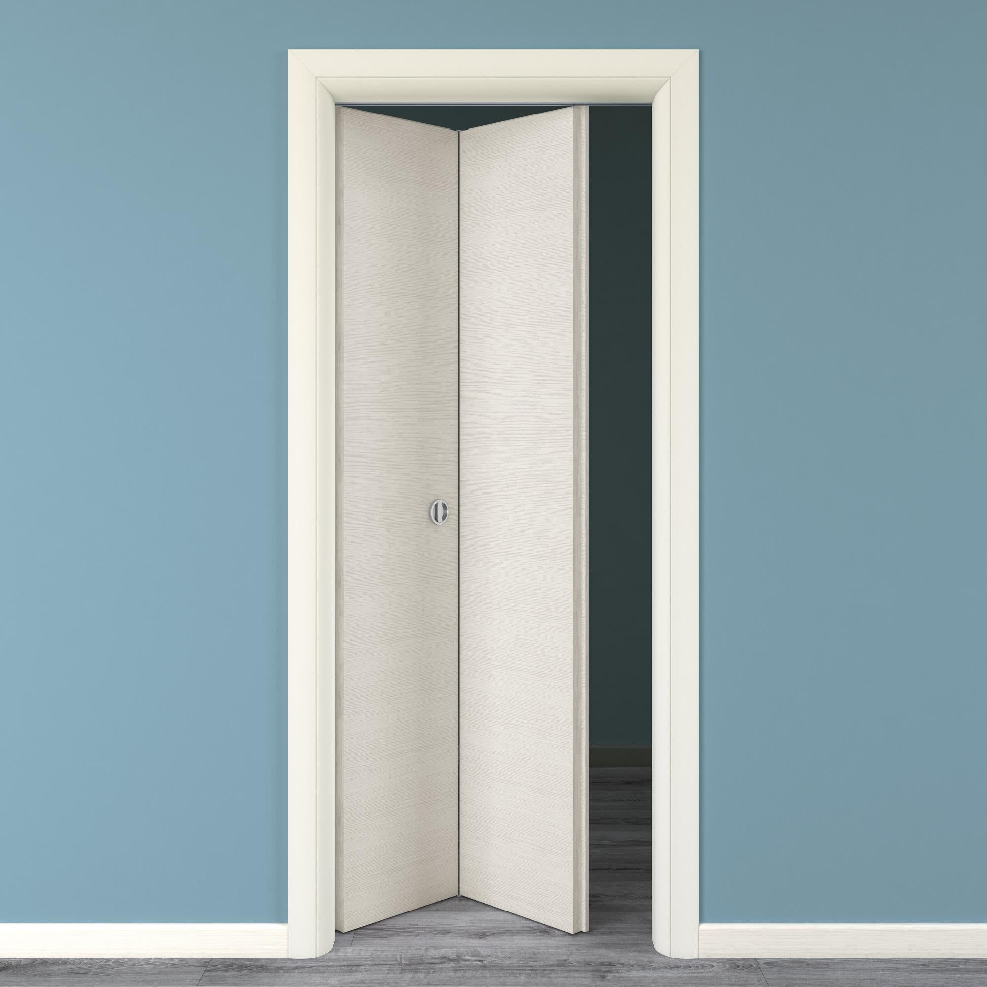 Porta pieghevole a libro simmetrica Touch bianco matrix L 70 x H 210 cm ...