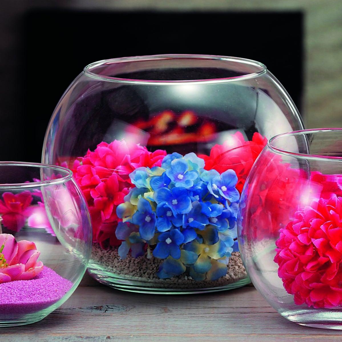 Vaso in vetro trasparente H 12 cm, Ø 25 cm | Leroy Merlin