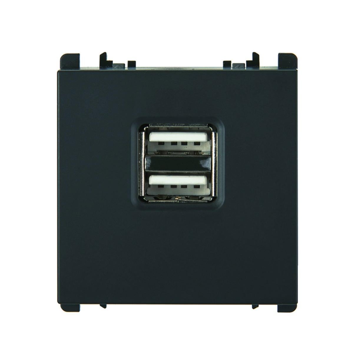 Presa usb SIMON URMET Nea 2.1 A antracite | Leroy Merlin