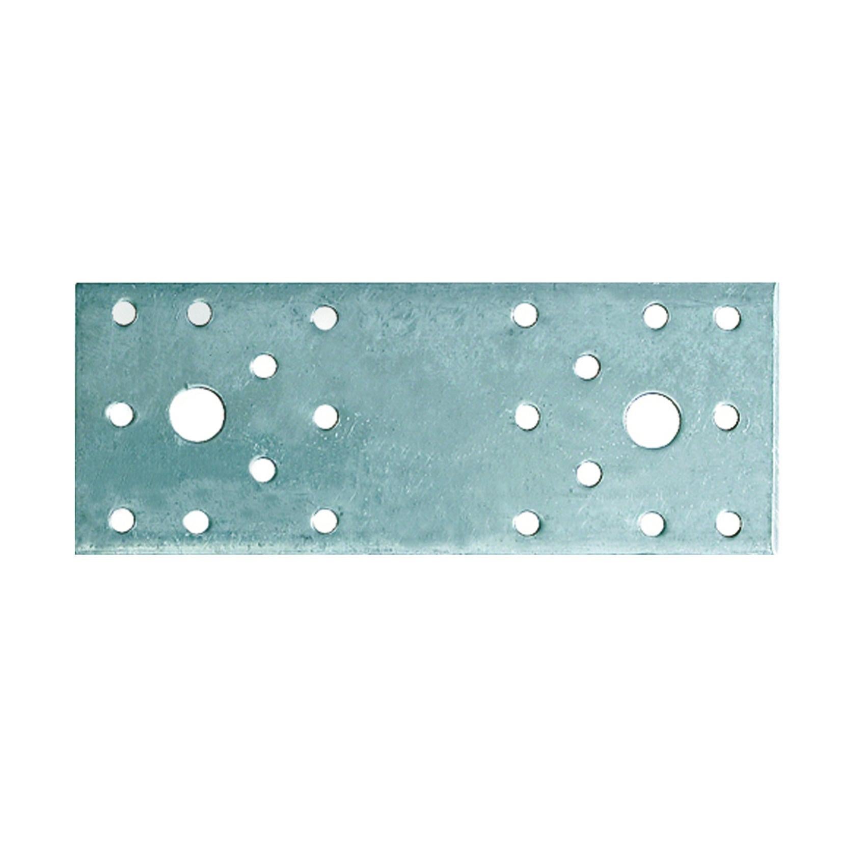 Piastra dritta in acciaio zincato L 95 x Sp 2 x H 35 mm | Leroy Merlin